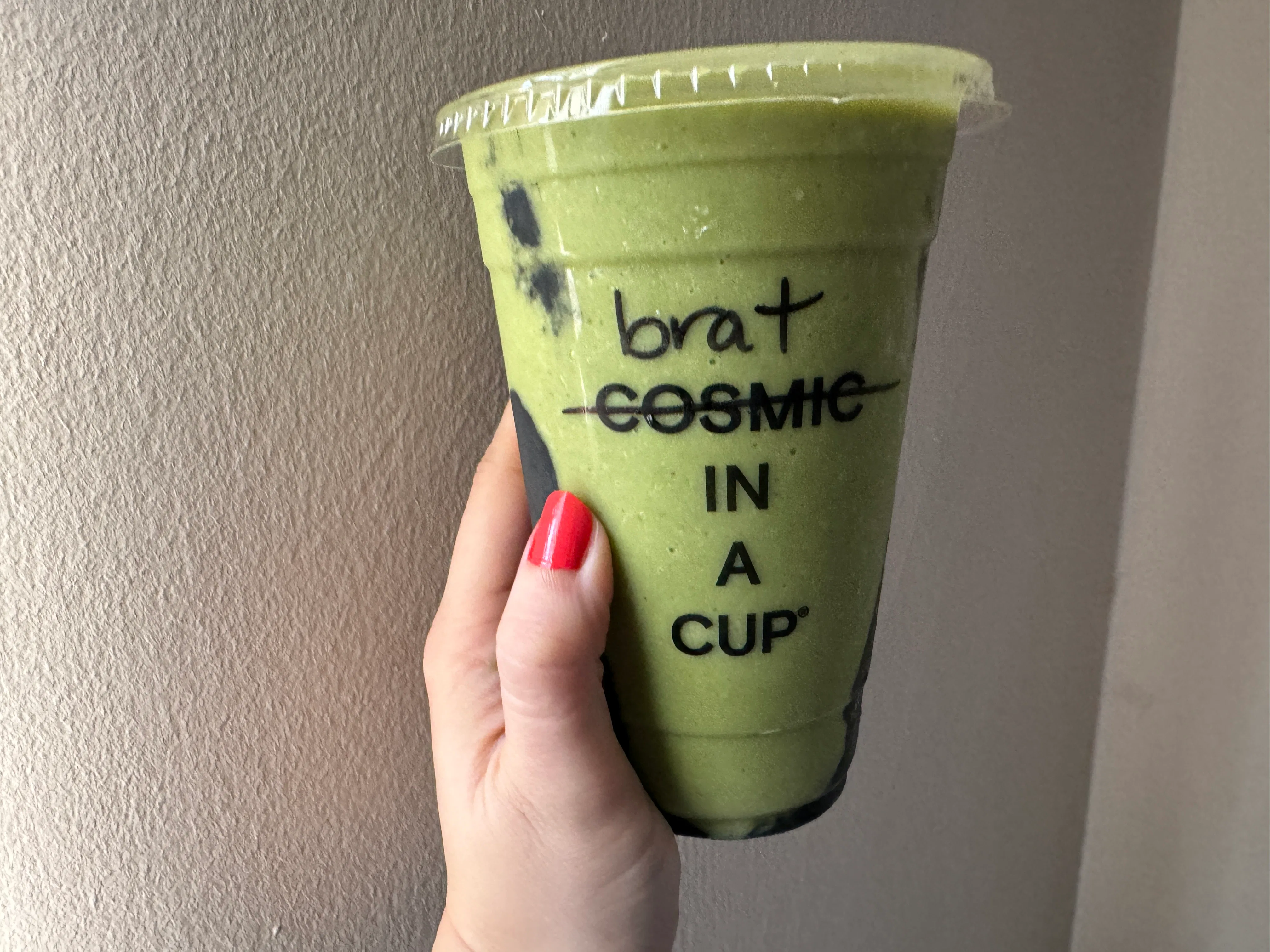 I Tried Moon Juice's Charli XCX-Inspired "Bratty Shake" Smoothie