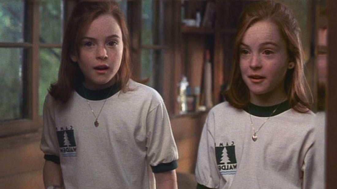 Lindsay Lohan Reunited With Real 'The Parent Trap' Twin Hallie Parker