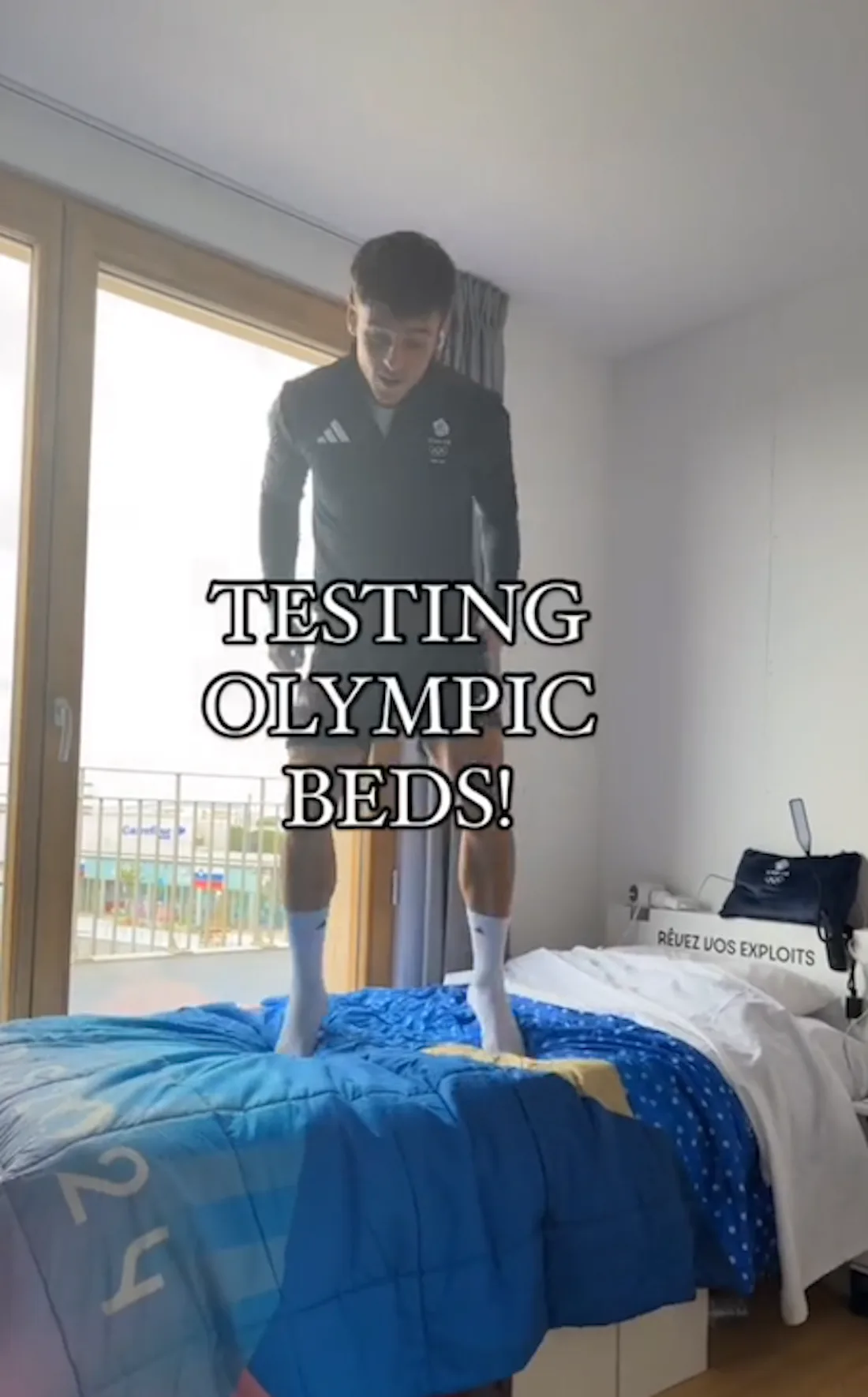 Olympians Are Going TikTok Viral For Sharing Their “Cardboard Beds”