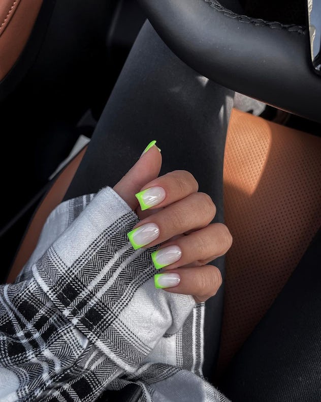 12 "Brat Summer" Nail Art Ideas Inspired By Charli XCX's Album