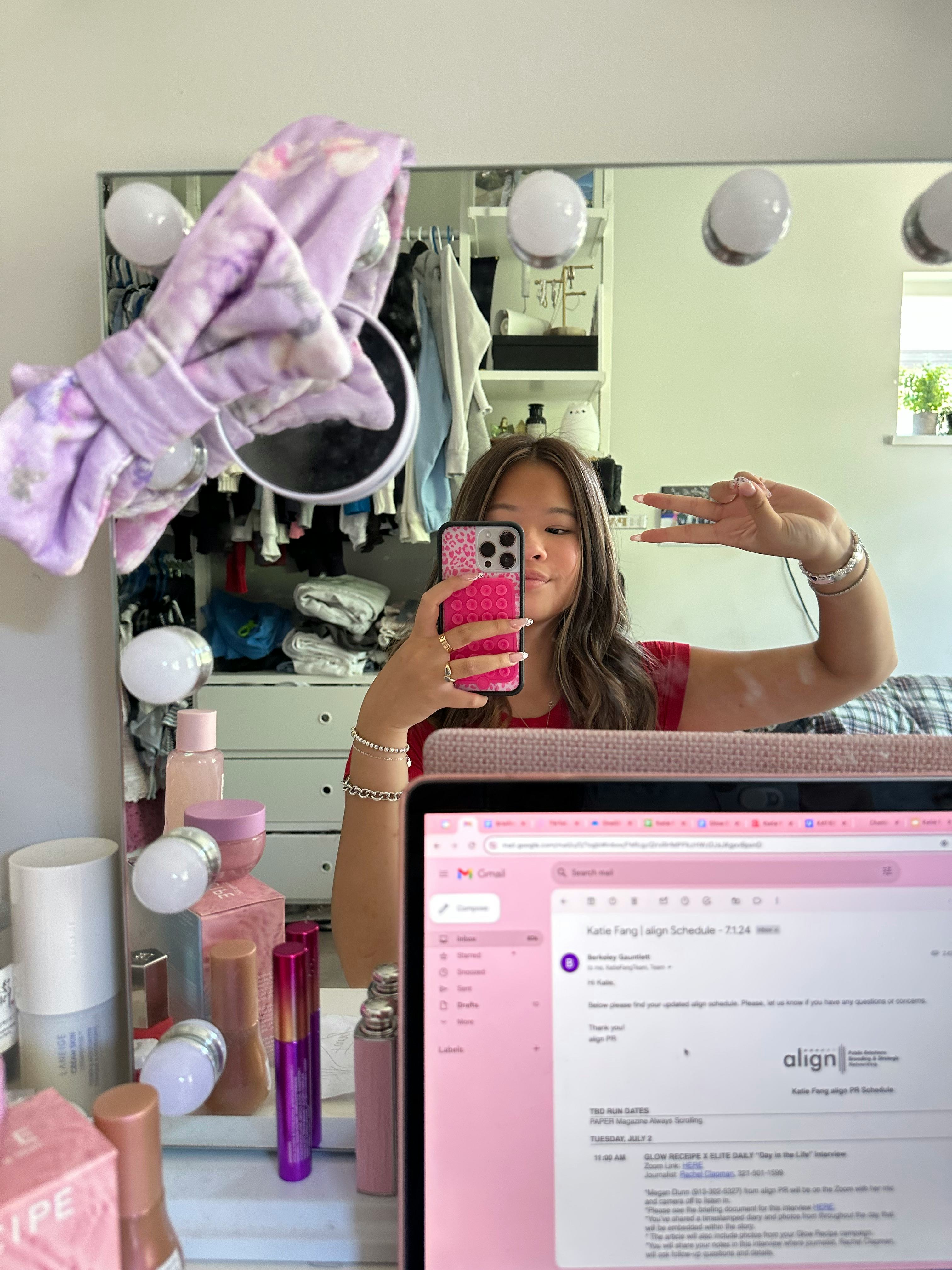 13 Hours With TikToker Katie Fang Ahead Of Her Glow Recipe Drop