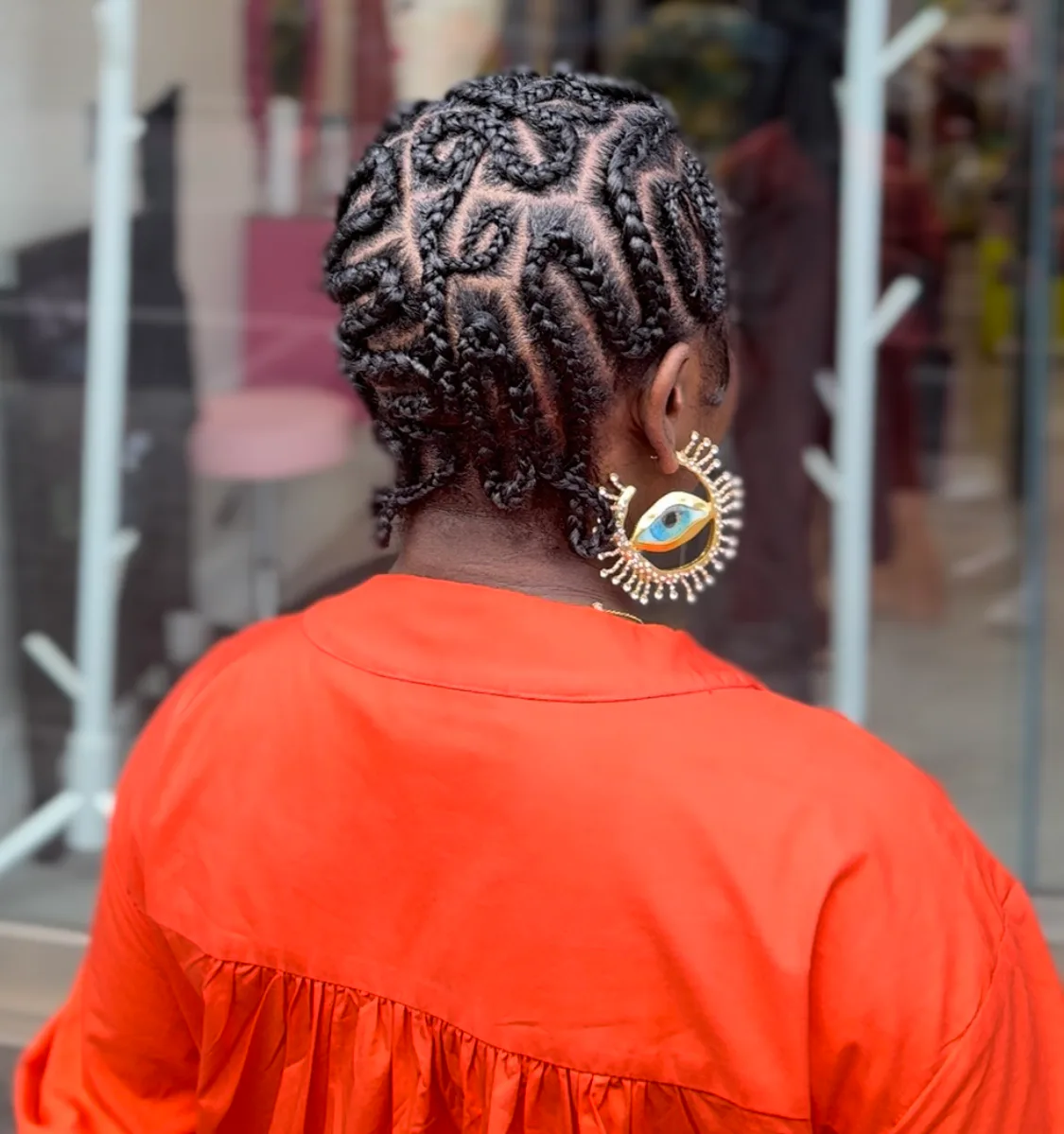 The Braided Baldie Protective Style Mimics Short Hair