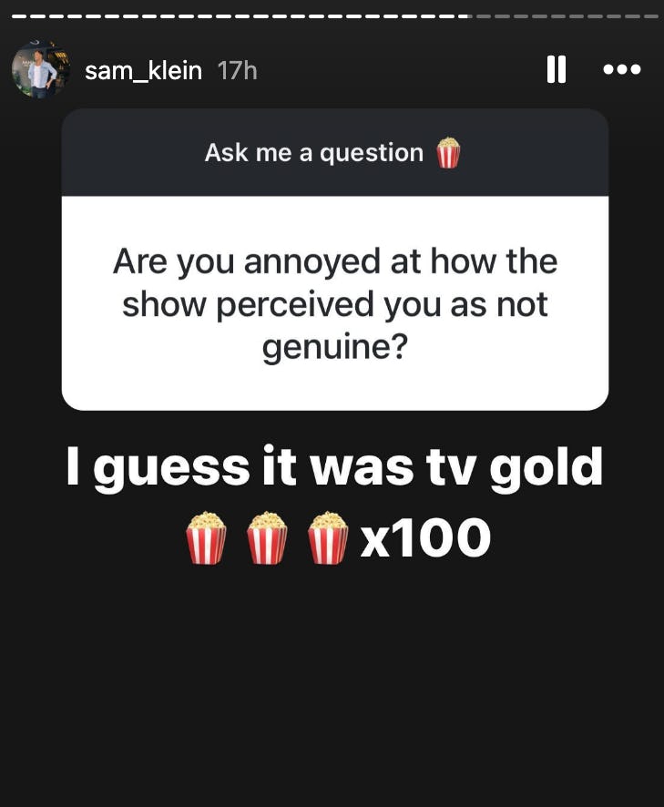 Sam From 'Love Is Blind UK' Says "Editing" Made Him A "Villain"