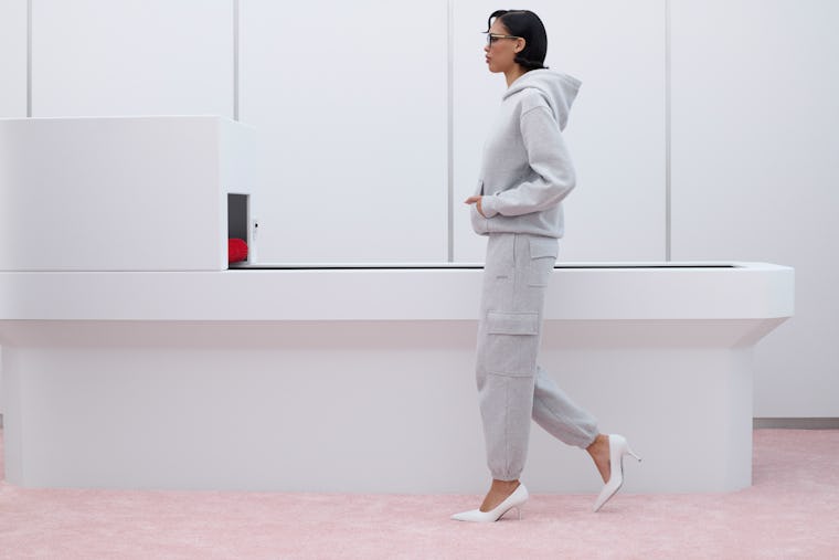 Nara Aziza Smith Aritzia Sweatfleece Campaign Exclusive