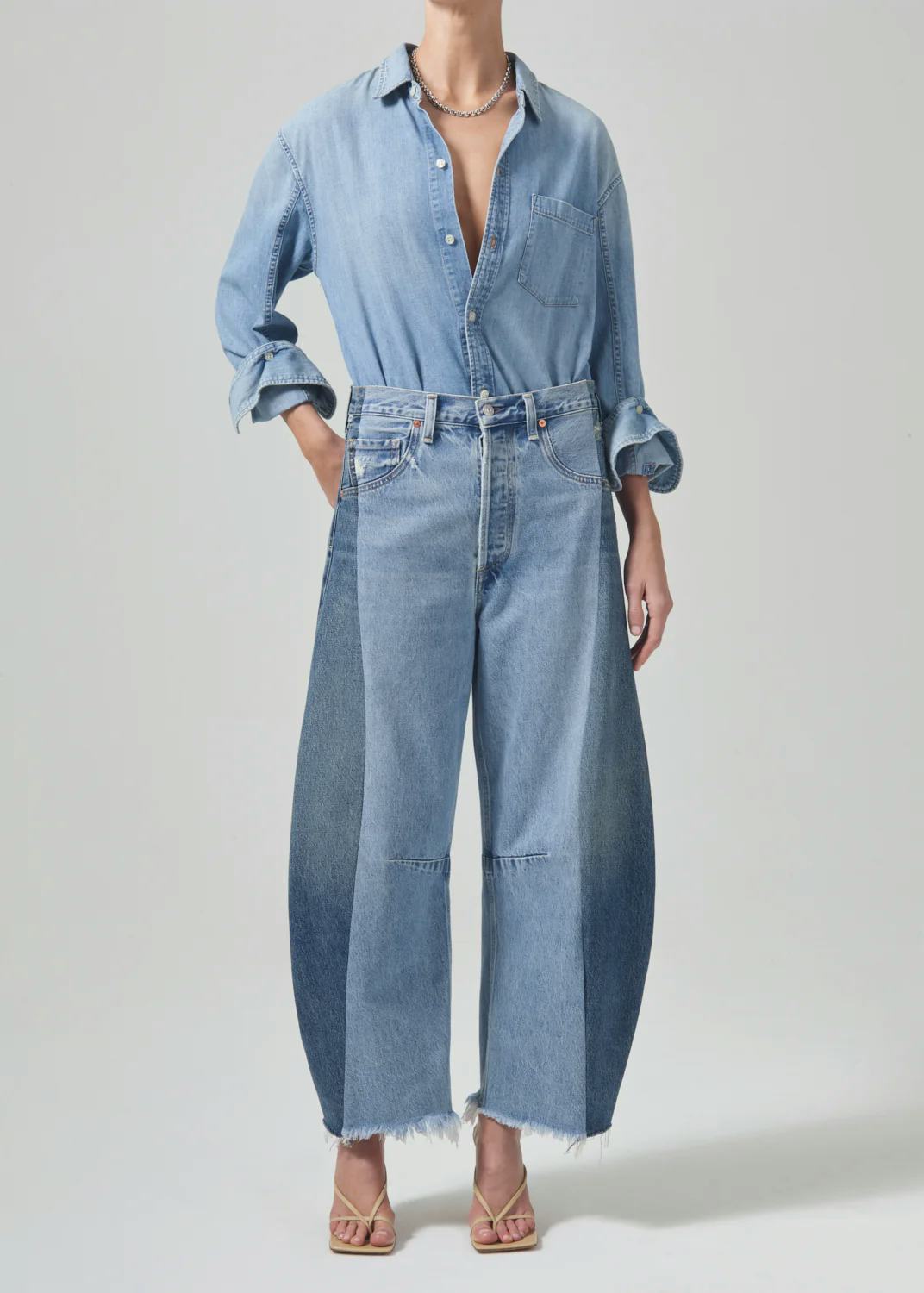 Horseshoe Denim Is The Trend I'm Doubling Down On For Fall Horseshoe Denim Is The Trend I'm Doubling Down On For Fall