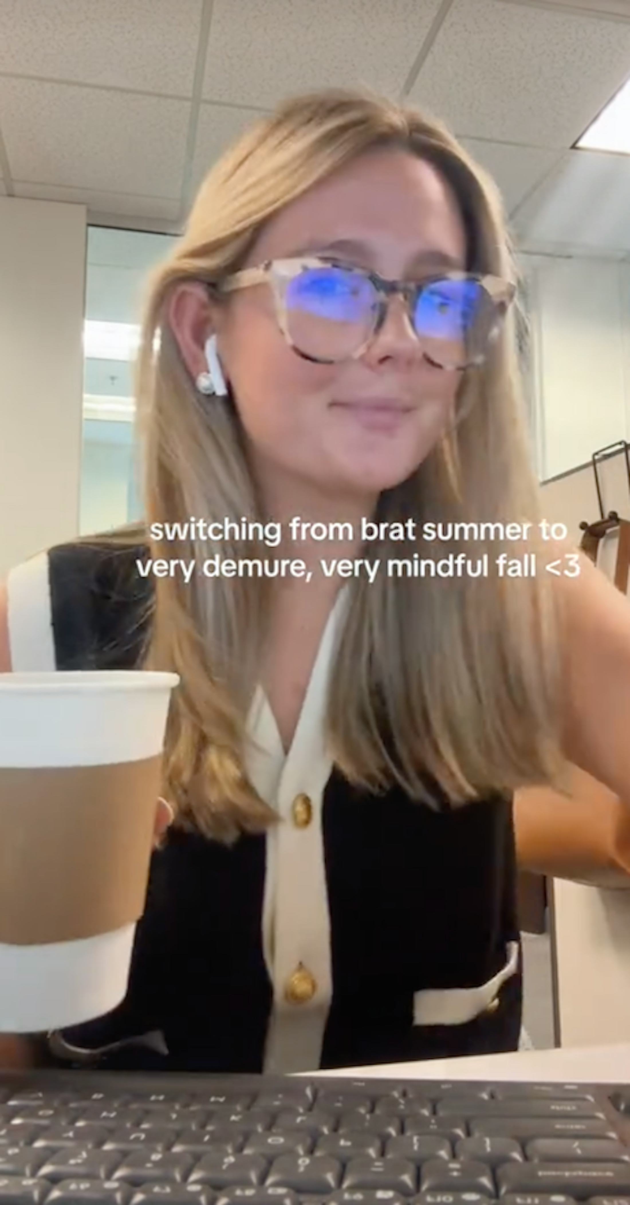 Brat Autumn & Demure Fall Are Battling It Out Online