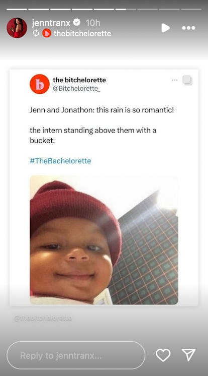 'Bachelorette' Fans Reacted To The "Fake" Rain On Jenn's Date