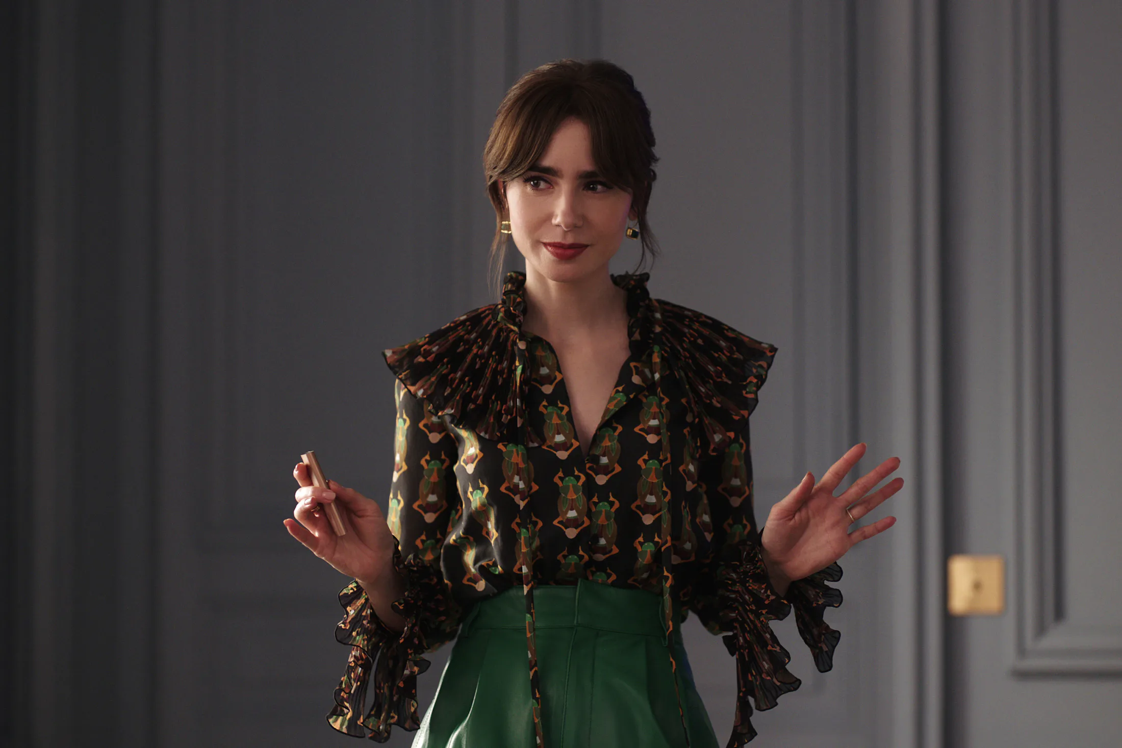 'Emily In Paris' Star Lily Collins Separates Herself From Emily Cooper