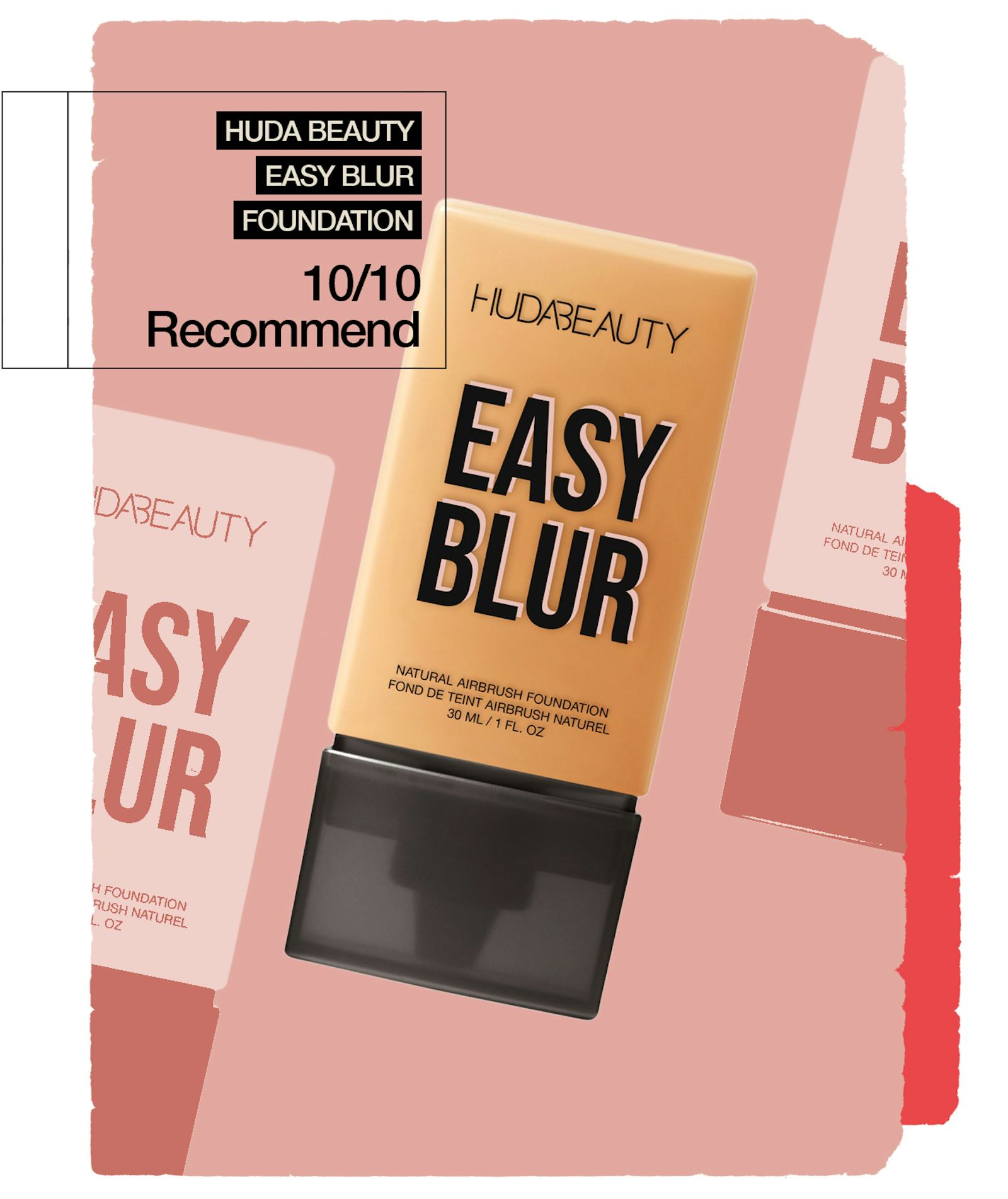 Huda Beauty’s Easy Blur Foundation Is Like A Filter In A Bottle