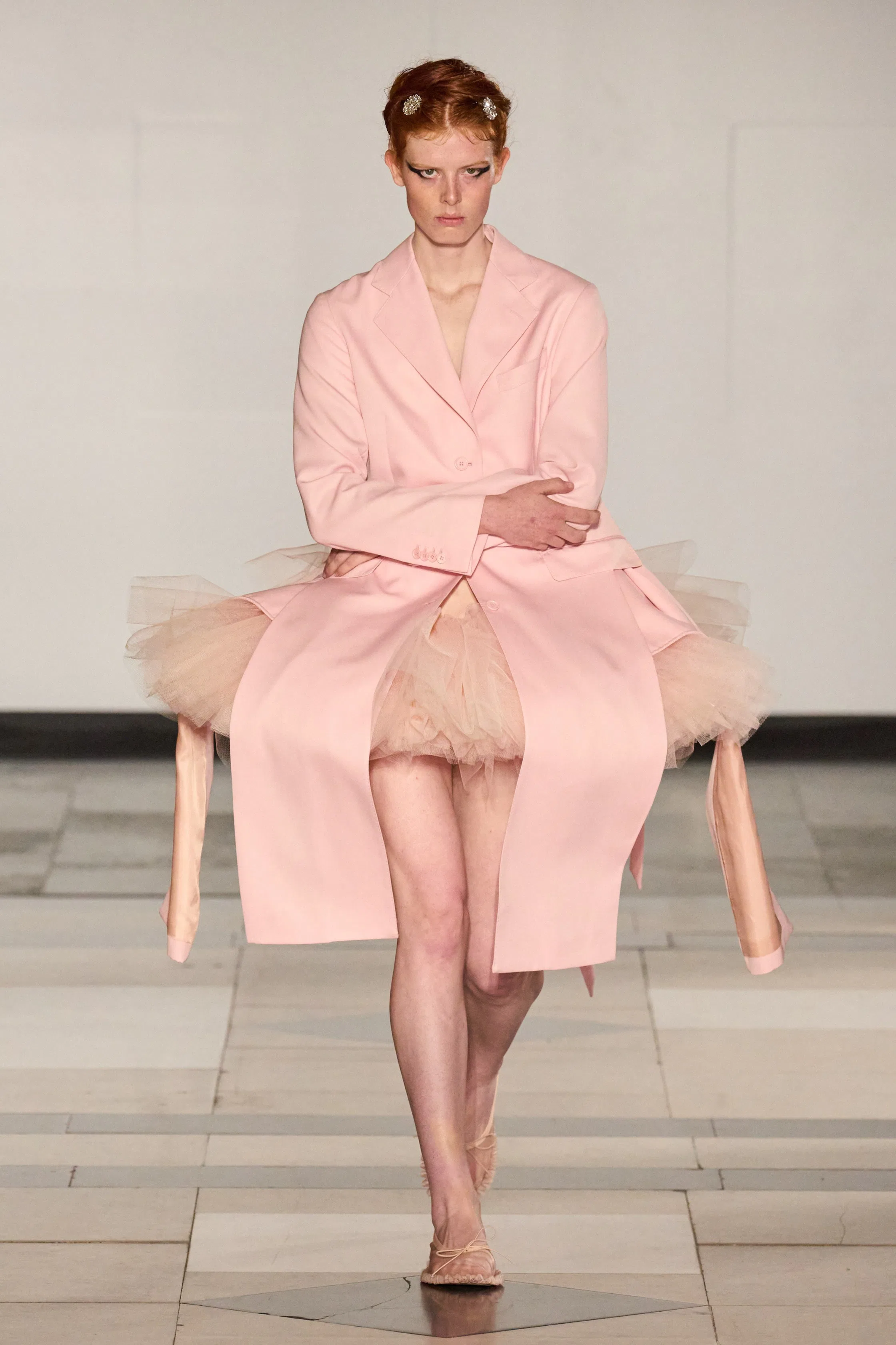 London Fashion Week Spring/Summer 2025's Trends Meld The Old & New Worlds