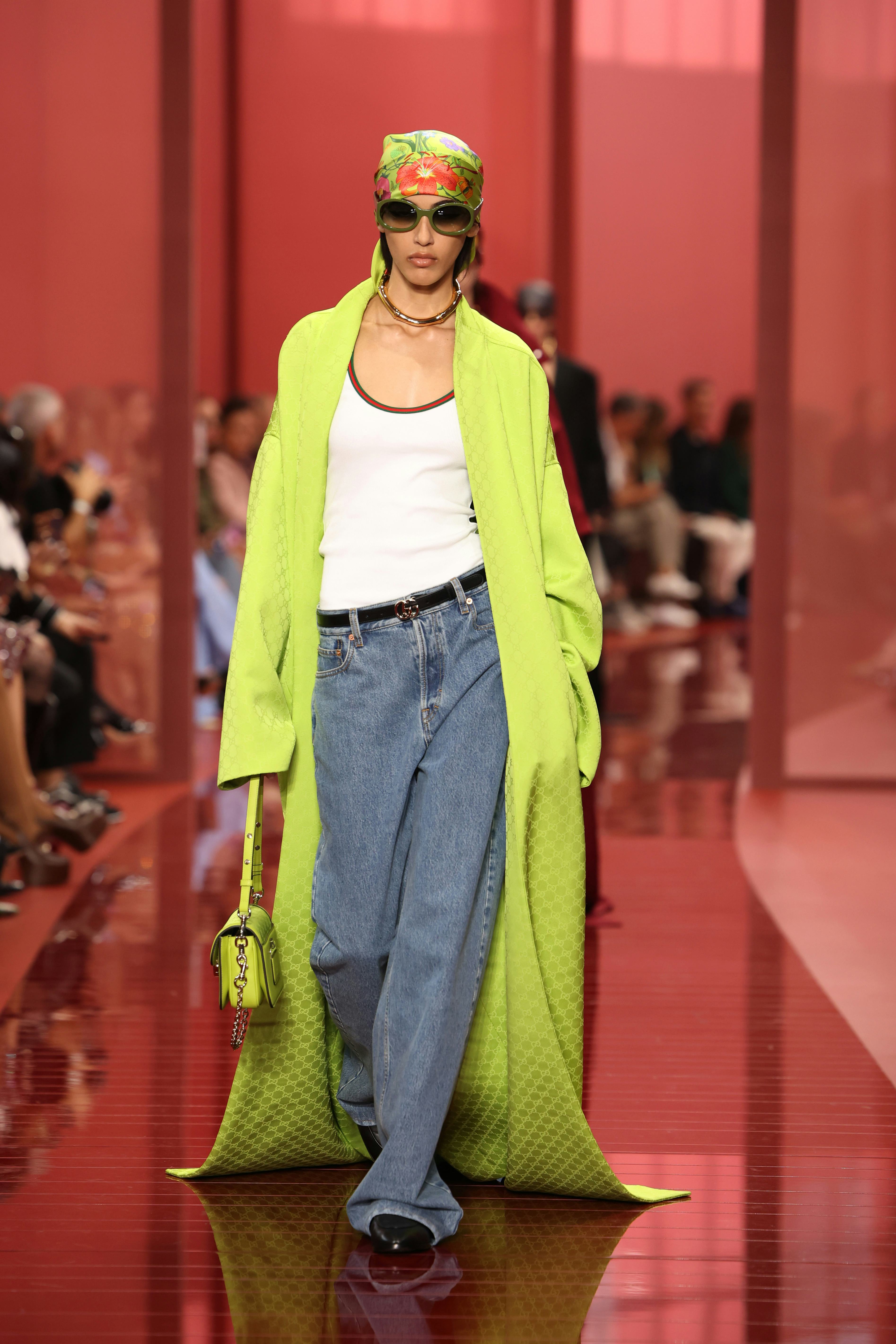 Gucci Takes on the Sharp, Minimal & Seductive ’60s for Spring 2025