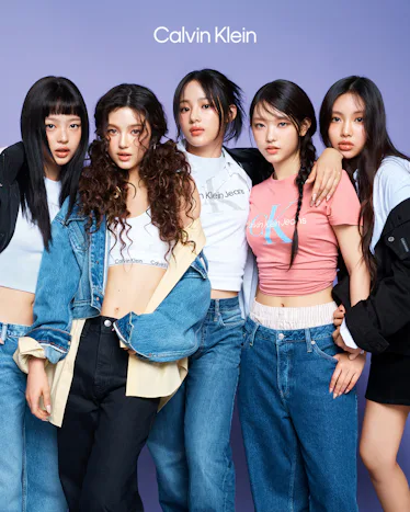 NewJeans Calvin Klein Fall Denim Campaign 2024 Interview