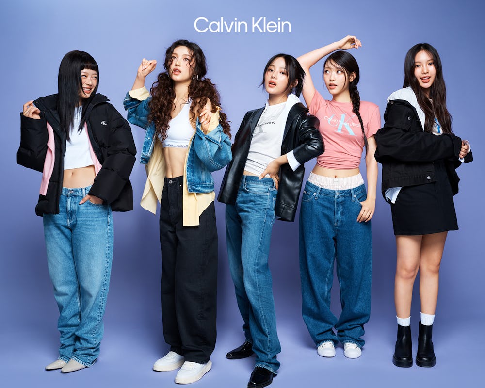 NewJeans Calvin Klein Fall Denim Campaign 2024 Interview