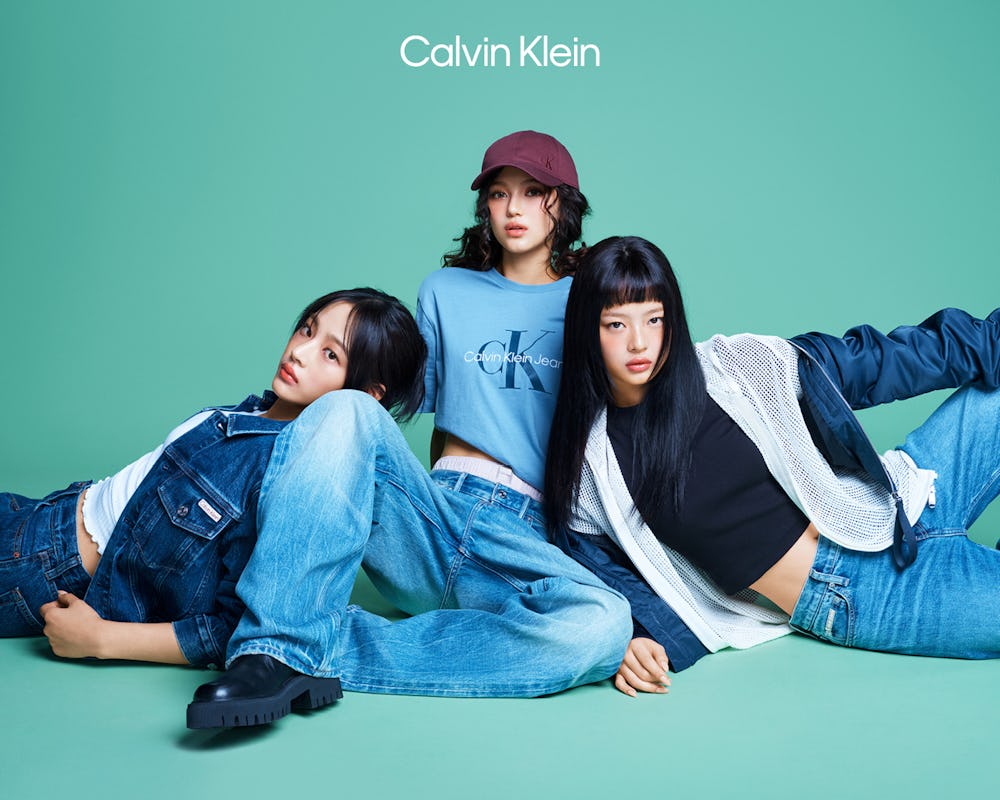 NewJeans Calvin Klein Fall Denim Campaign 2024 Interview