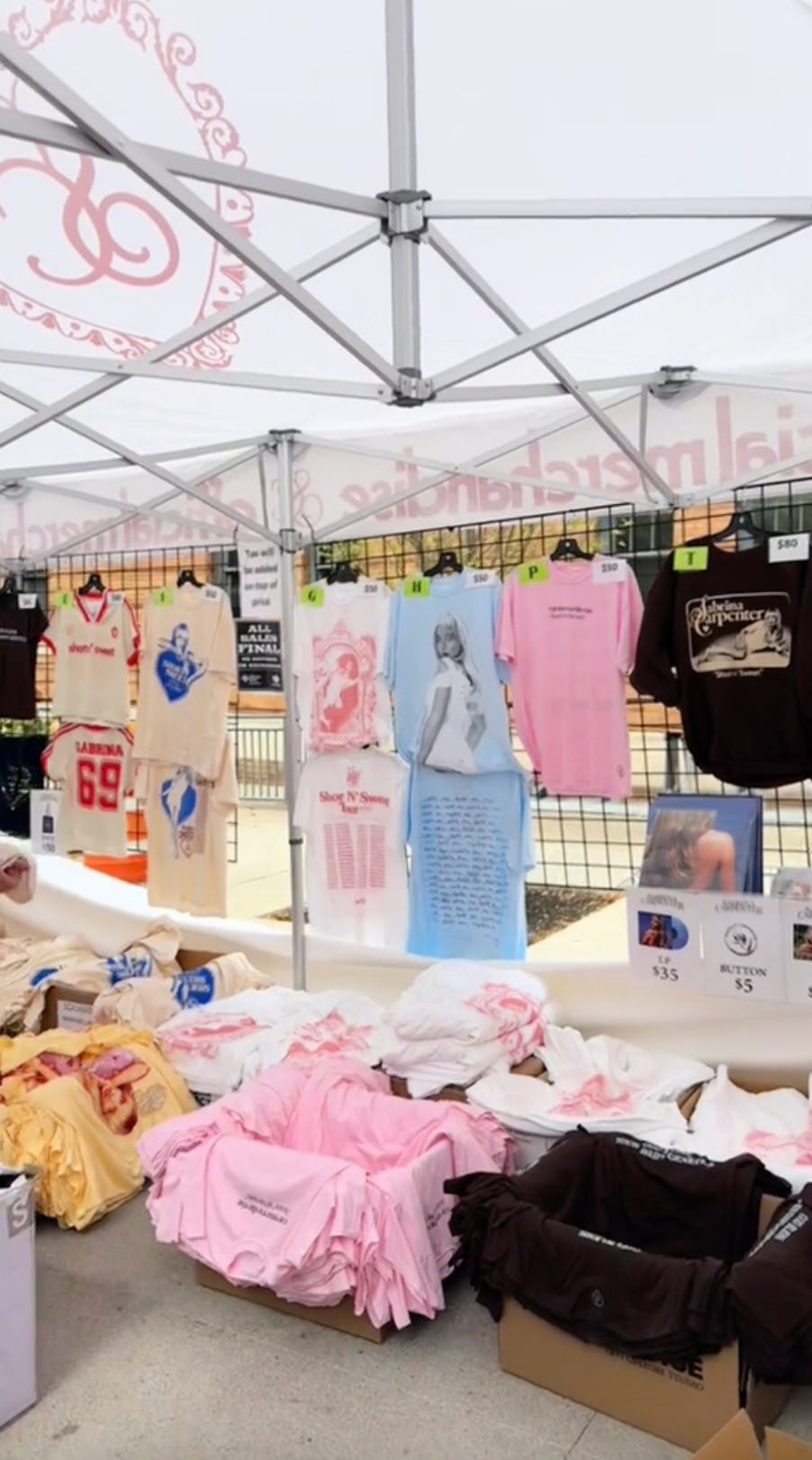 A Guide To Sabrina Carpenter's Short N' Sweet Tour Merch