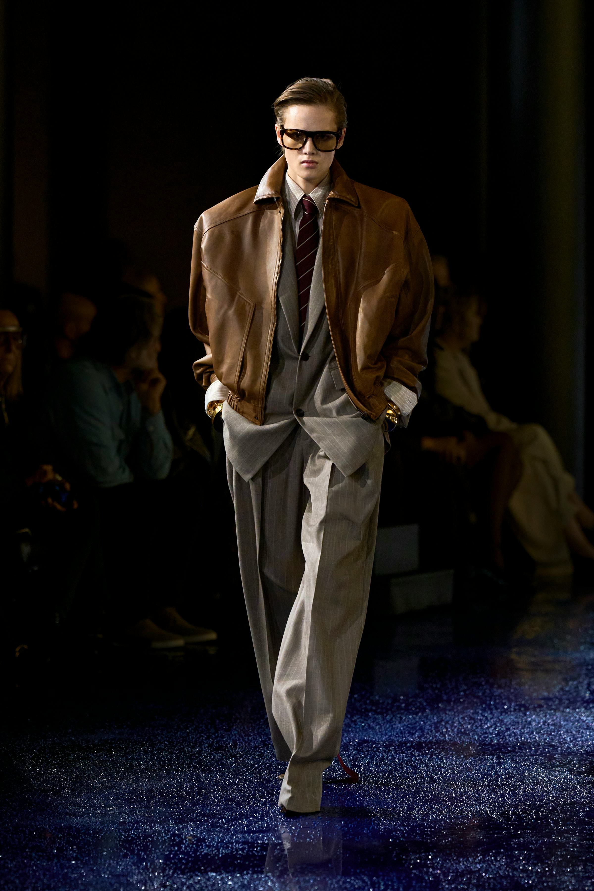 At Saint Laurent Spring 2025, a Tribute to the House’s Iconic Founder