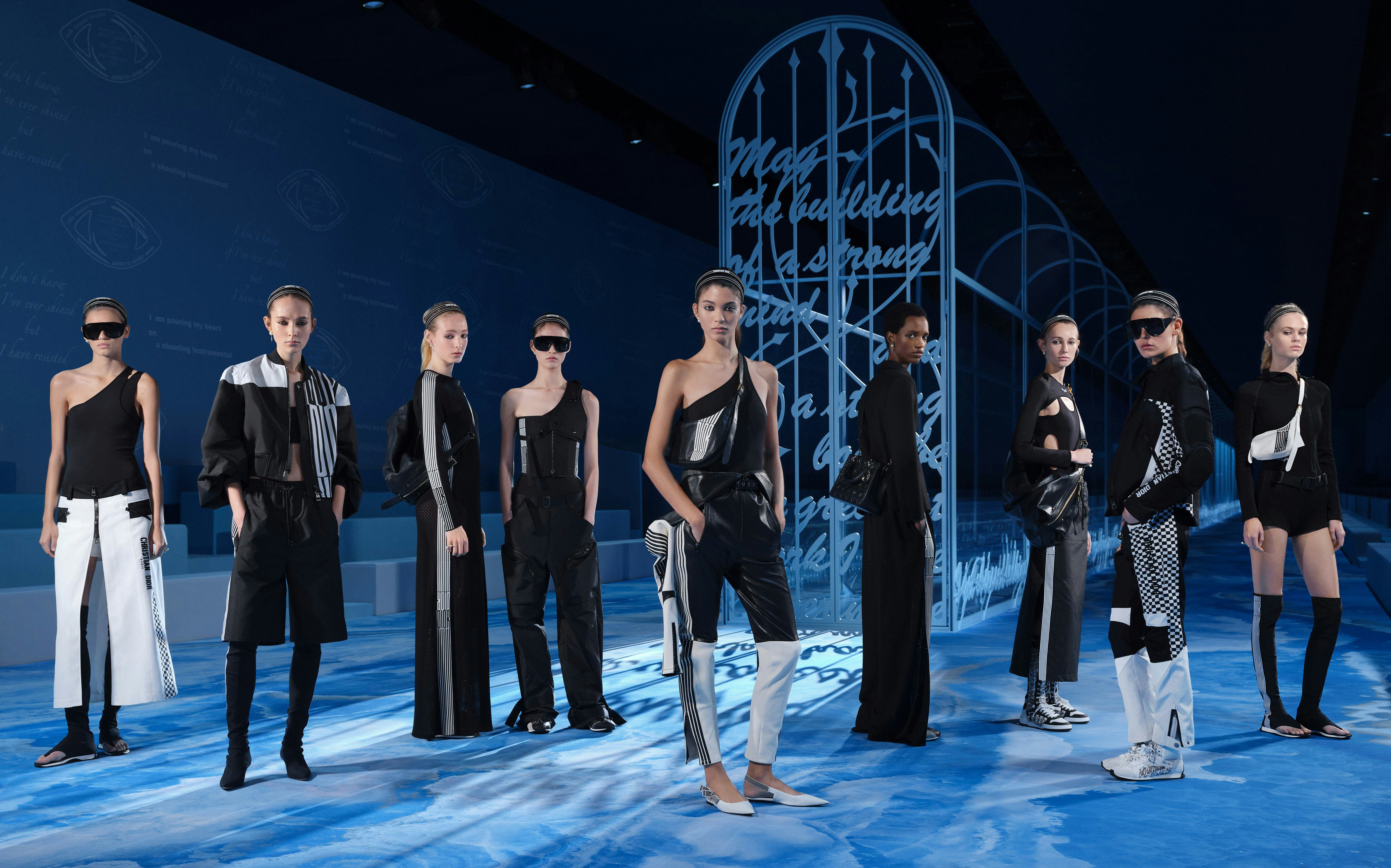 Dior Spring 2025 Gives Athleticwear a Whole New Meaning