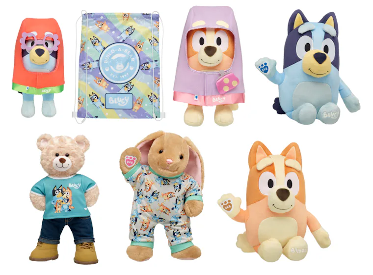 The Bluey Build-A-Bear Collection Includes The Grannies Costumes