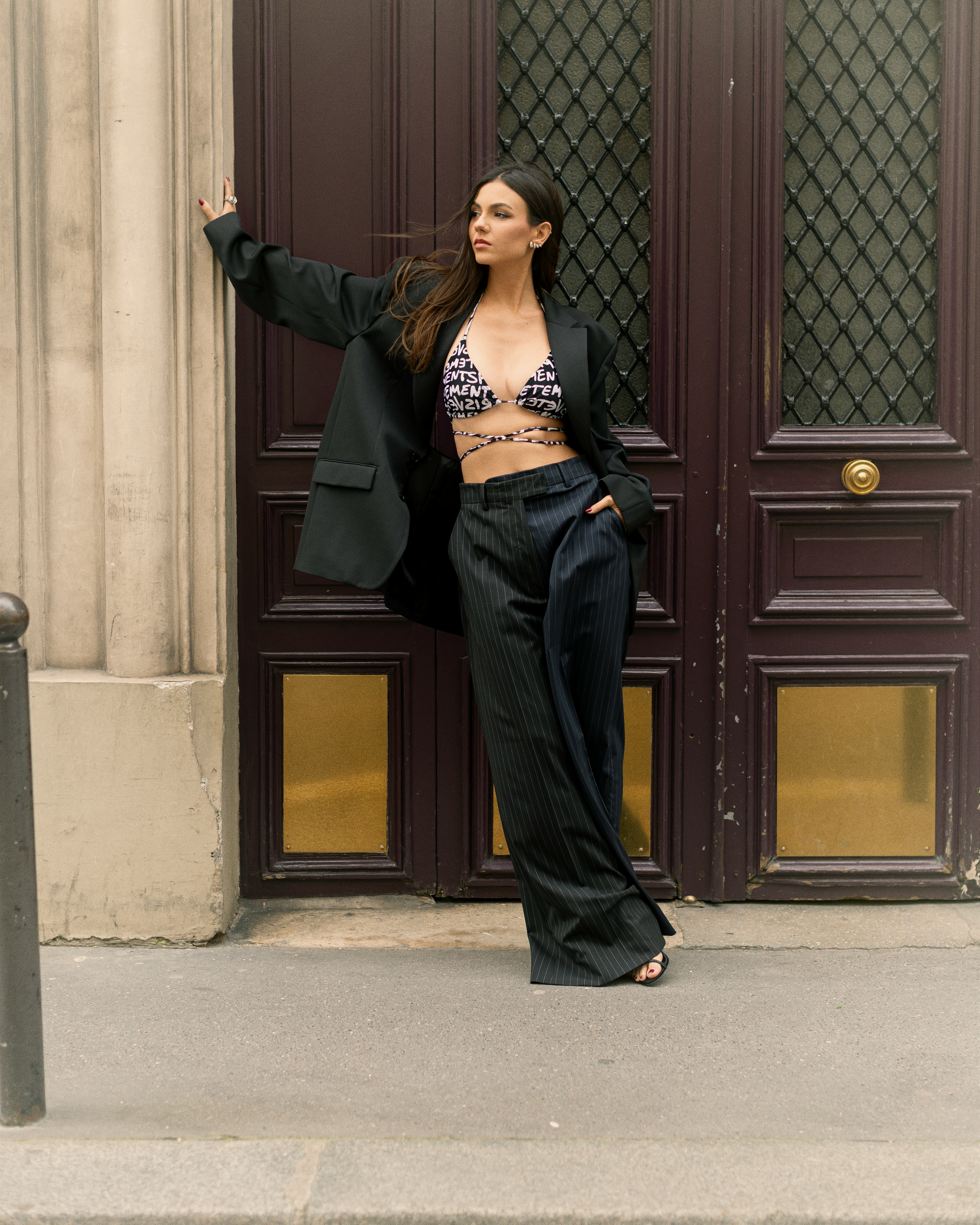 Victoria Justice Vetements Spring/Summer 2024 Show Photo Diary