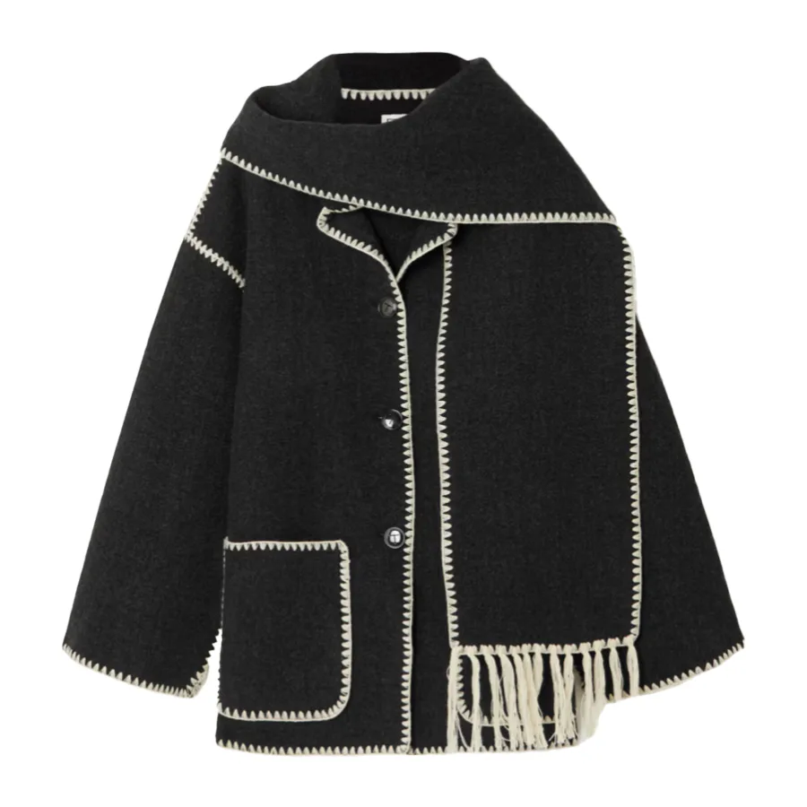 12 Scarf Coats That Are Perfect for a Cozy Fall Mood