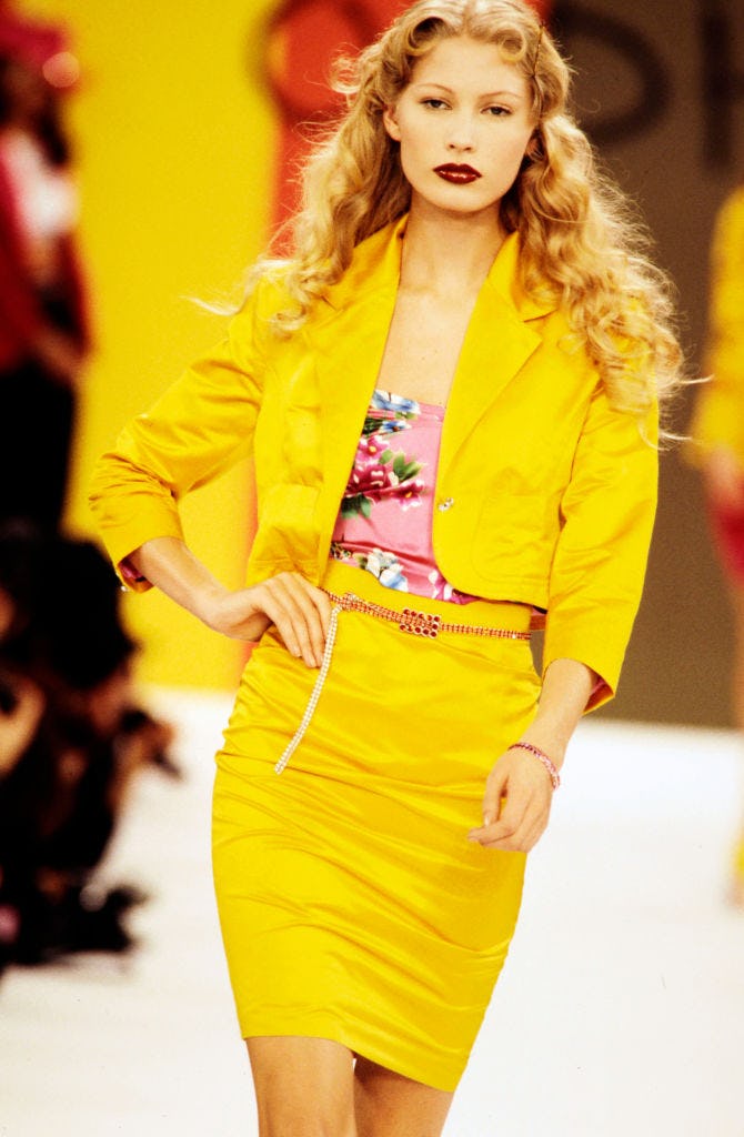 19 Iconic Beauty Looks From ’90s-Era New York Fashion Week Shows