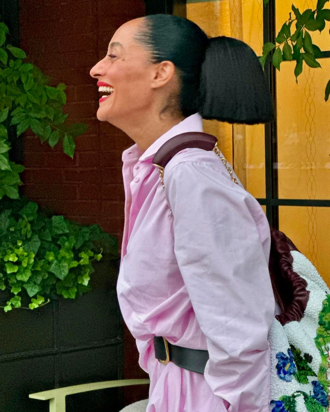 Tracee Ellis Ross' Wedge Ponytail Is A New Way To Style Blunt Haircuts