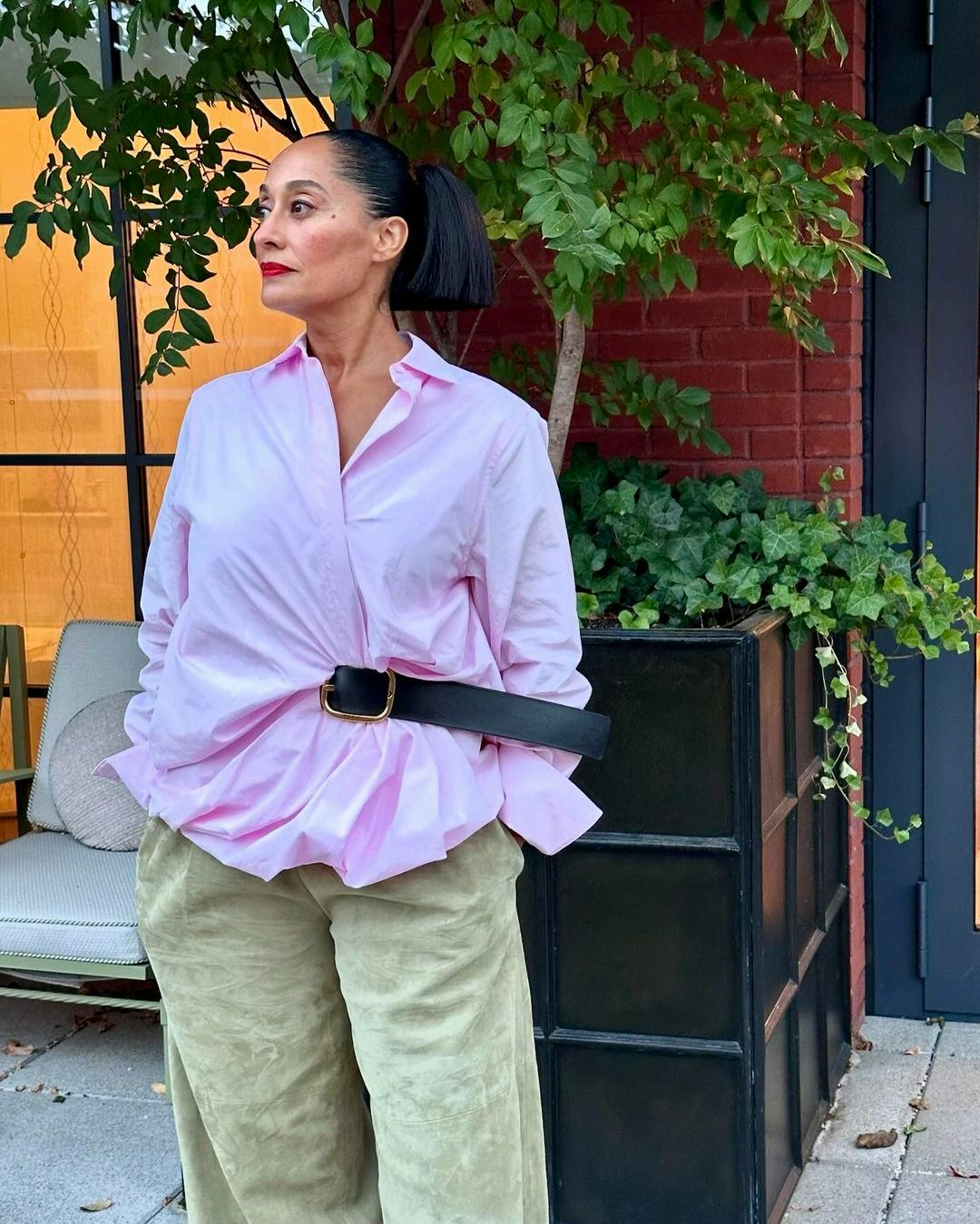 Tracee Ellis Ross' Wedge Ponytail Is A New Way To Style Blunt Haircuts