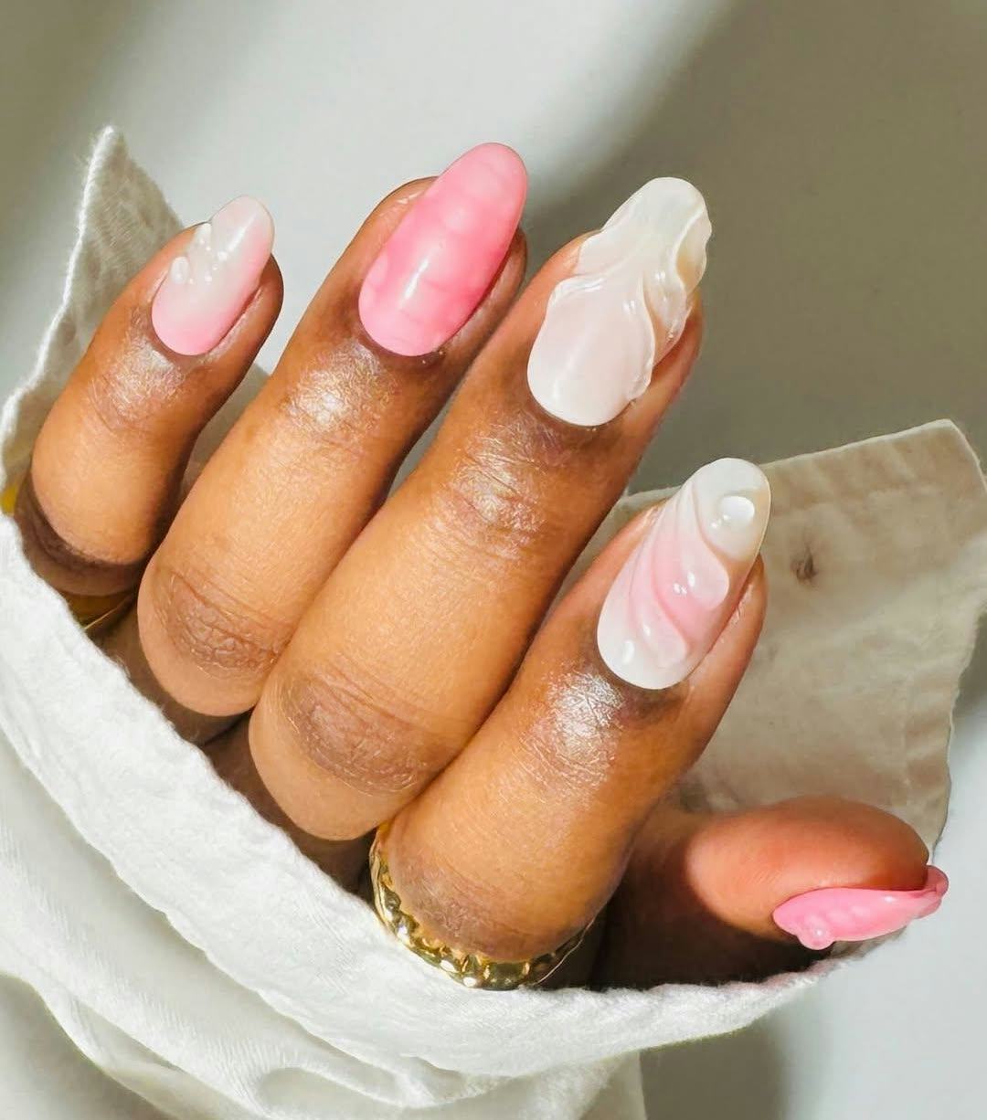 10 “Strawberry Milk” Nail Art Ideas For Pink Mani Girlies