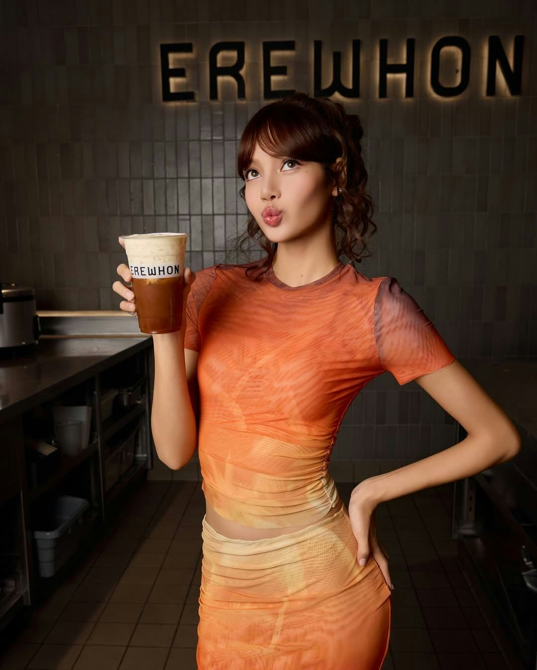 I Tried Lisa's Erewhon Thai Tea Drink Inspired By 'White Lotus'