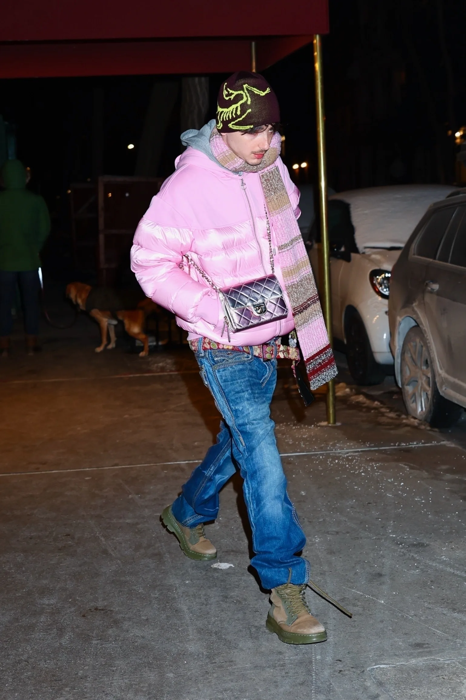 Timothée Chalamet Mixes Another Chanel Purse With Telfar