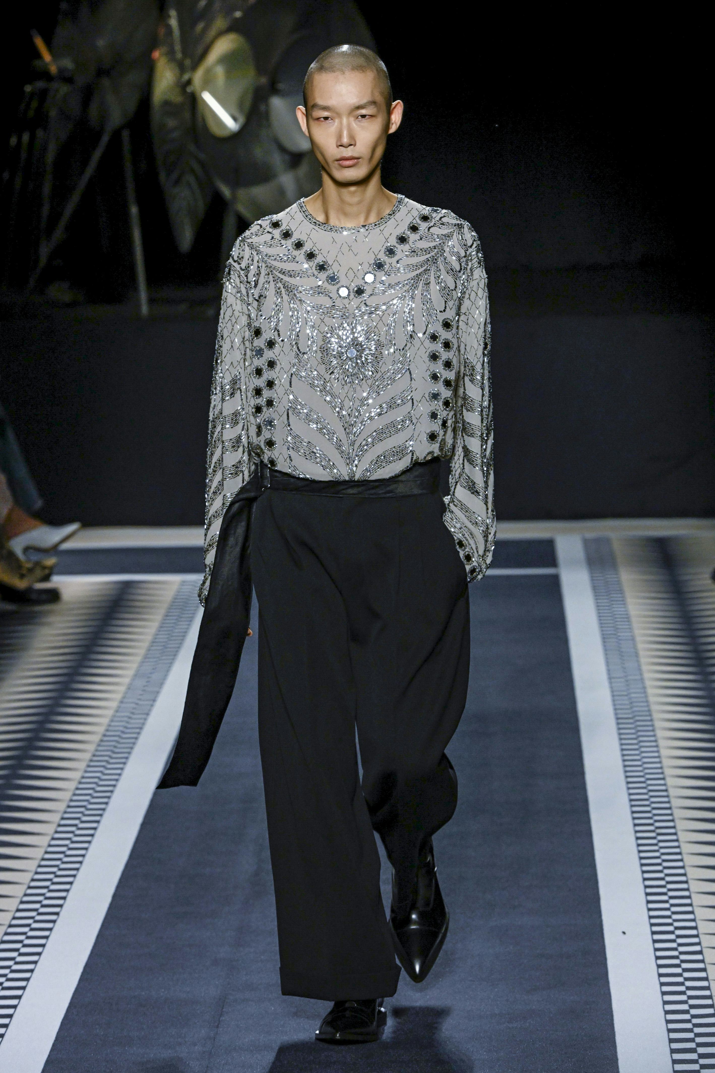 For His Lanvin Debut, Peter Copping Looks to the Boudoir