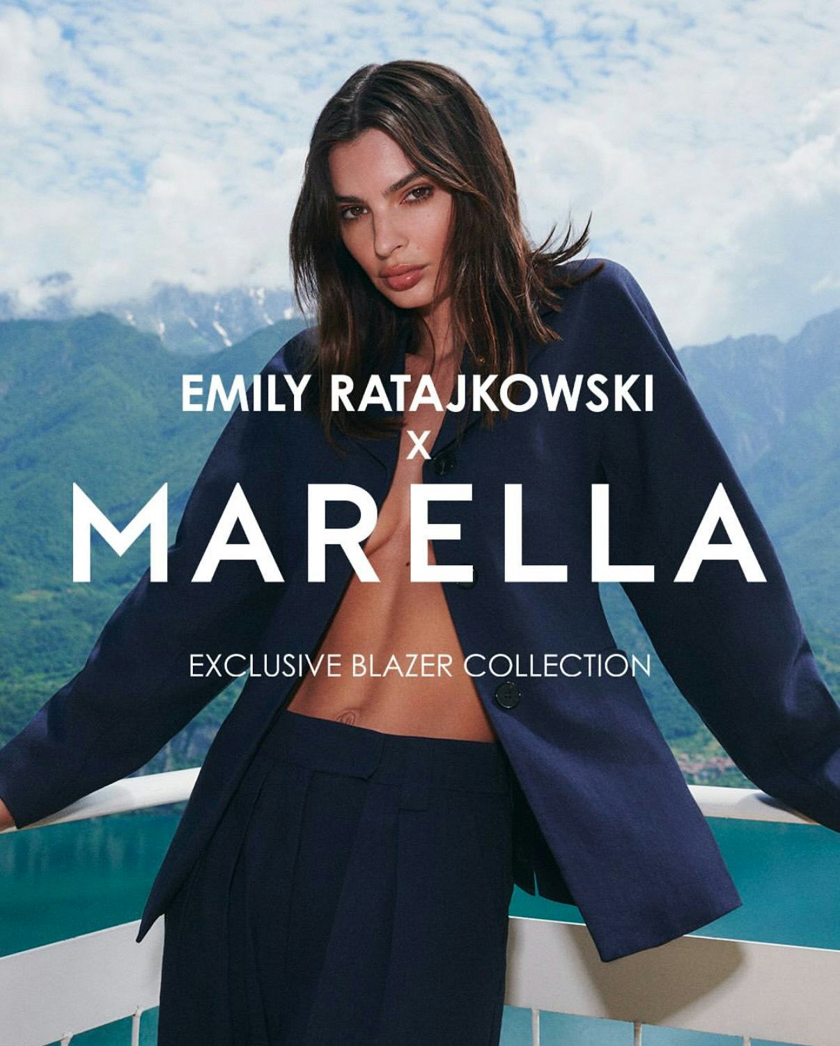 Emily Ratajkowski Went Topless In Her Marella Blazers
