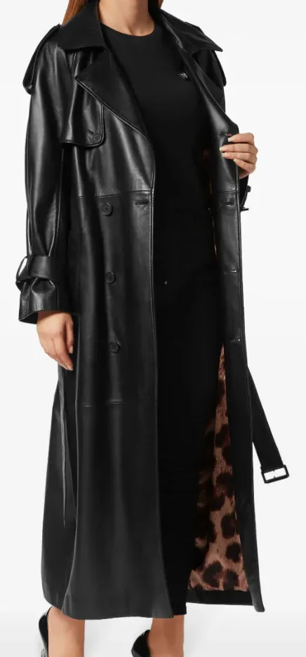Rihanna’s Leather Trench Coat Proves The Trend Is Staying Strong In 2025