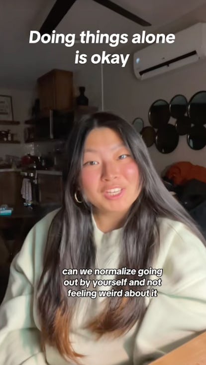 How To Enjoy Doing Things Alone, According To TikTok