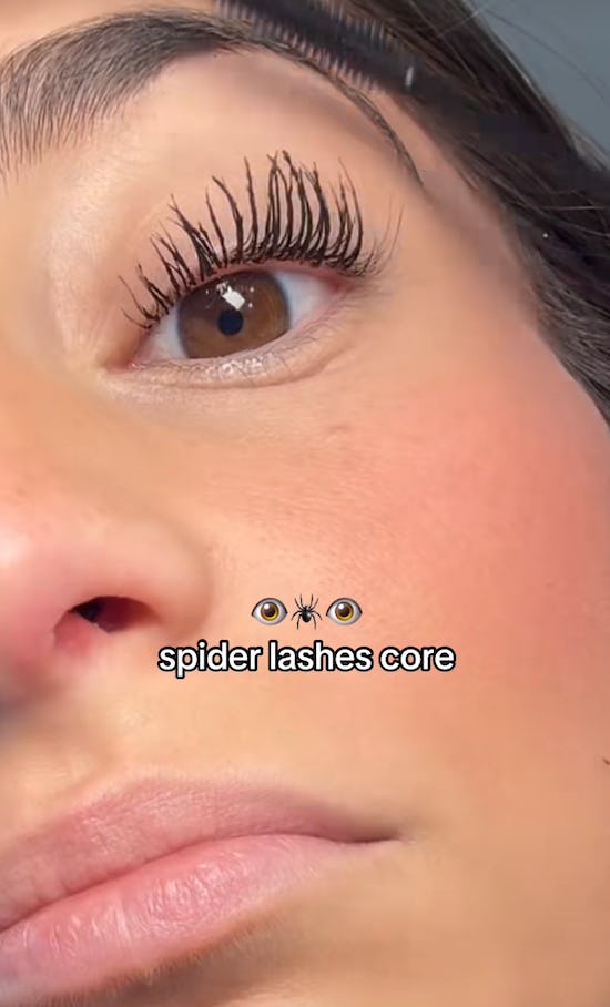 The "Spider Lashes" Makeup Trend Is Giving Goth Glam