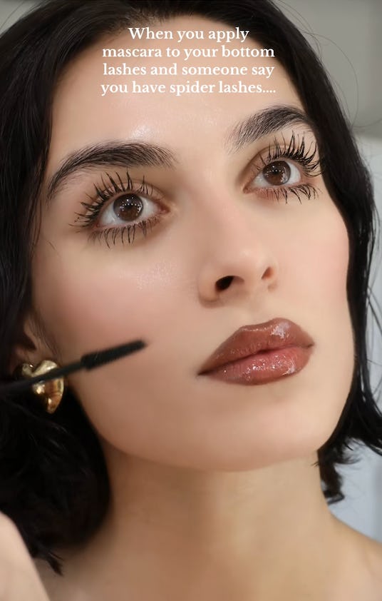 The "Spider Lashes" Makeup Trend Is Giving Goth Glam