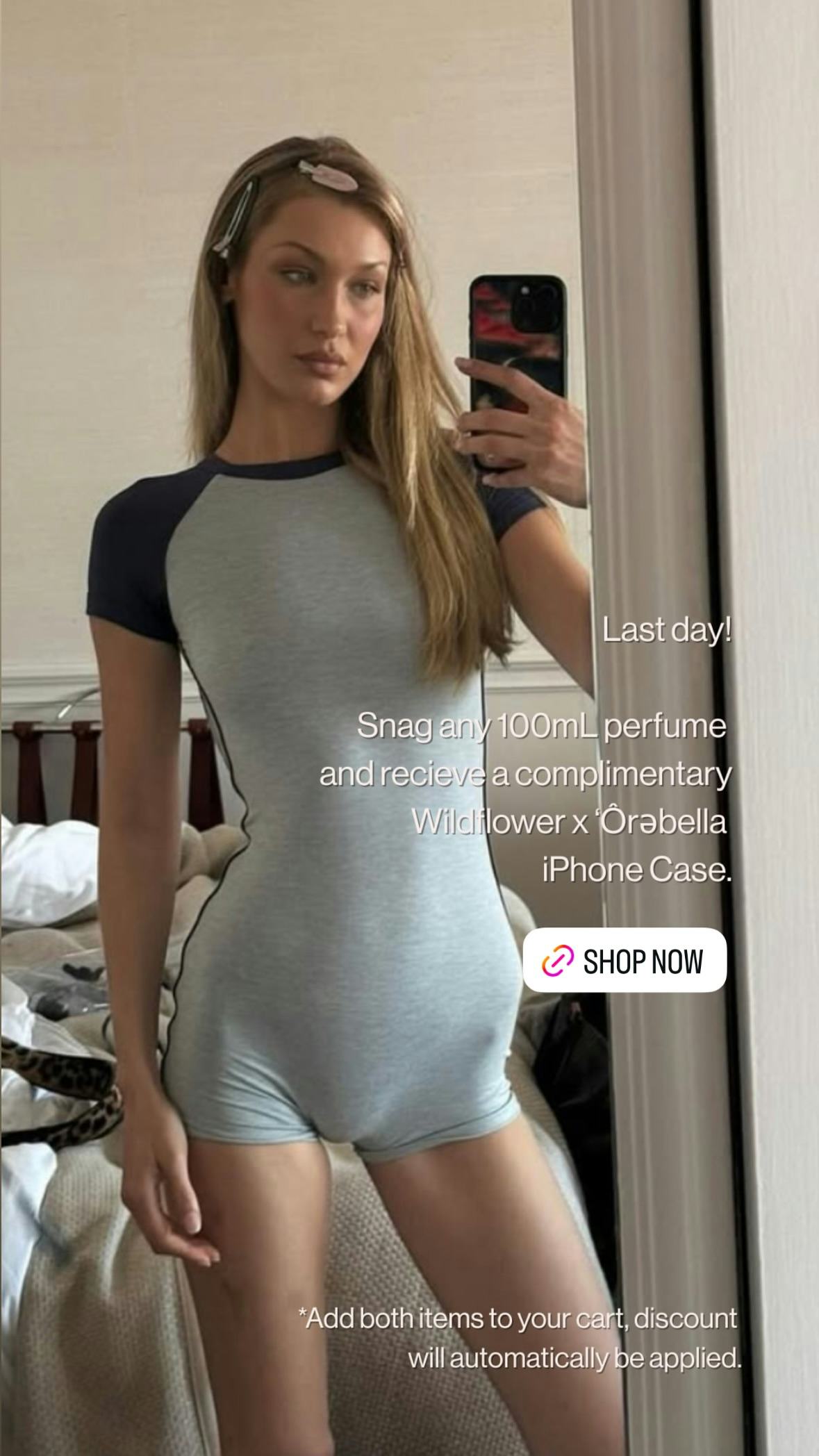 Bella Hadid Was Practically Pantless In This Tiny Bodysuit