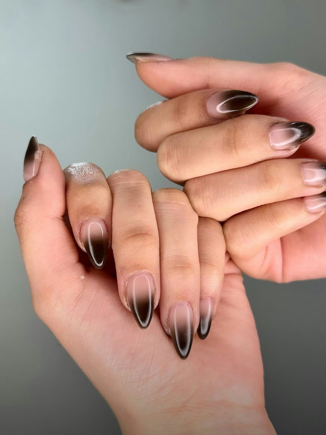 The "Smoke Nail" Trend Brings 'Practical Magic' Energy To Your Mani