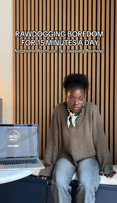 TikTok’s “Raw-Dogging Boredom” Trend Is Your Sign To Uplug