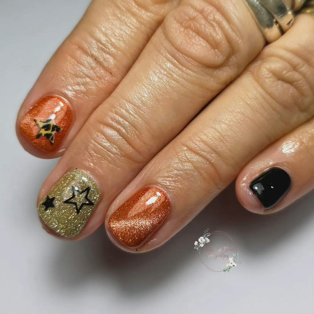 16 Orange Cat-Eye Nail Ideas With Taylor Swift 'Showgirl' Energy