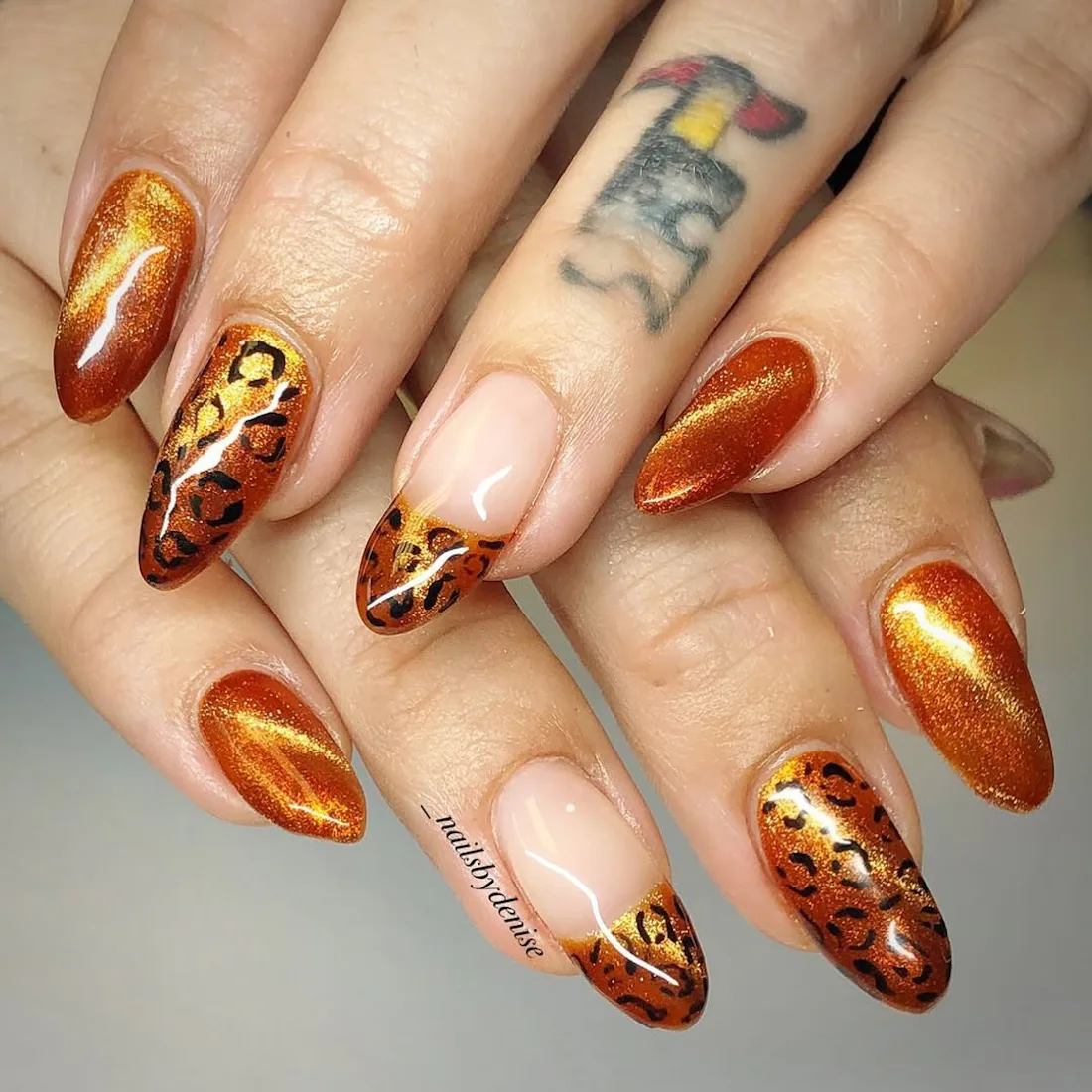 16 Orange Cat-Eye Nail Ideas With Taylor Swift 'Showgirl' Energy