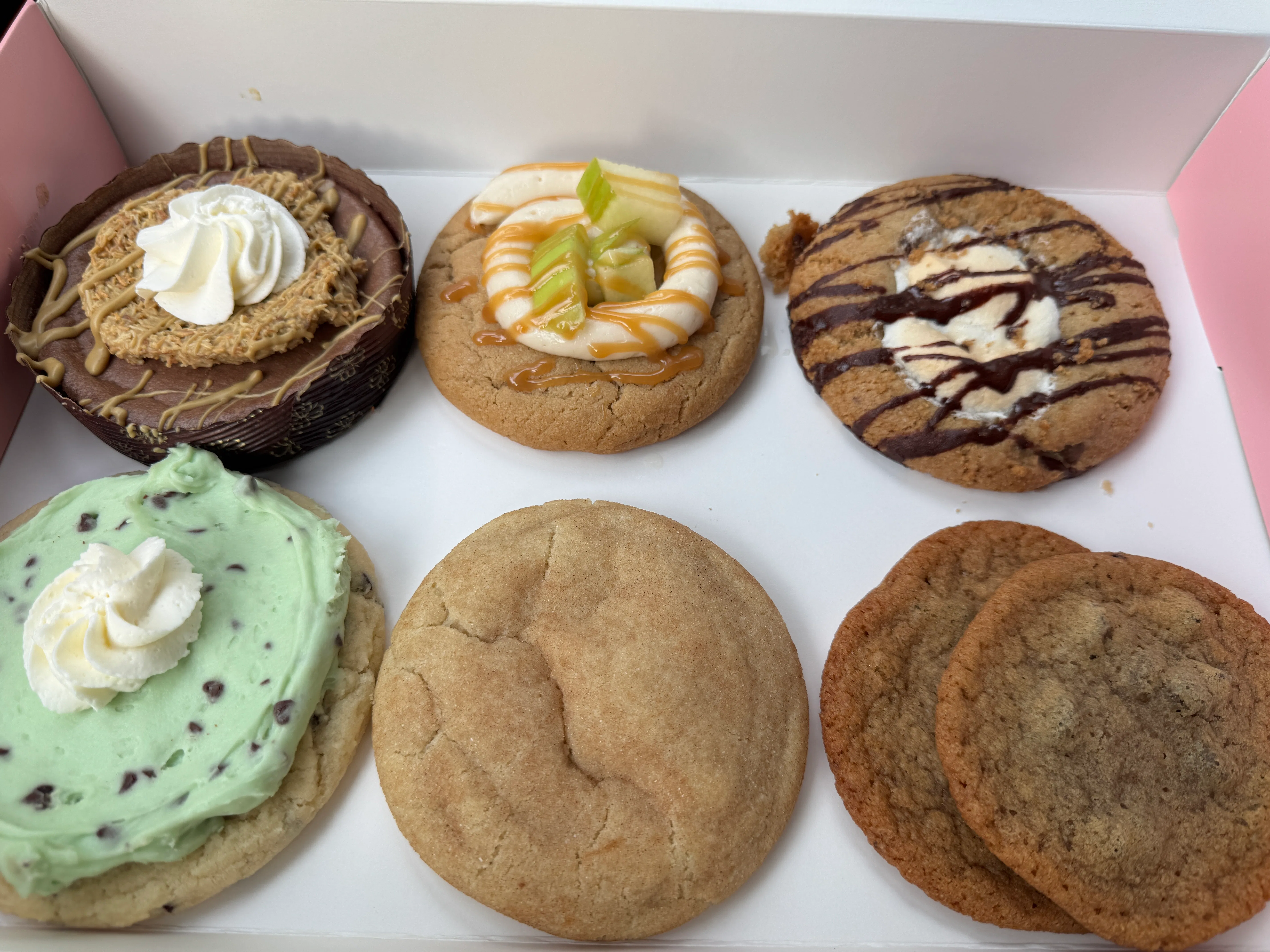 I Tried Crumbl's Limited-Time $8 Dubai Chocolate Cheesecake Treat