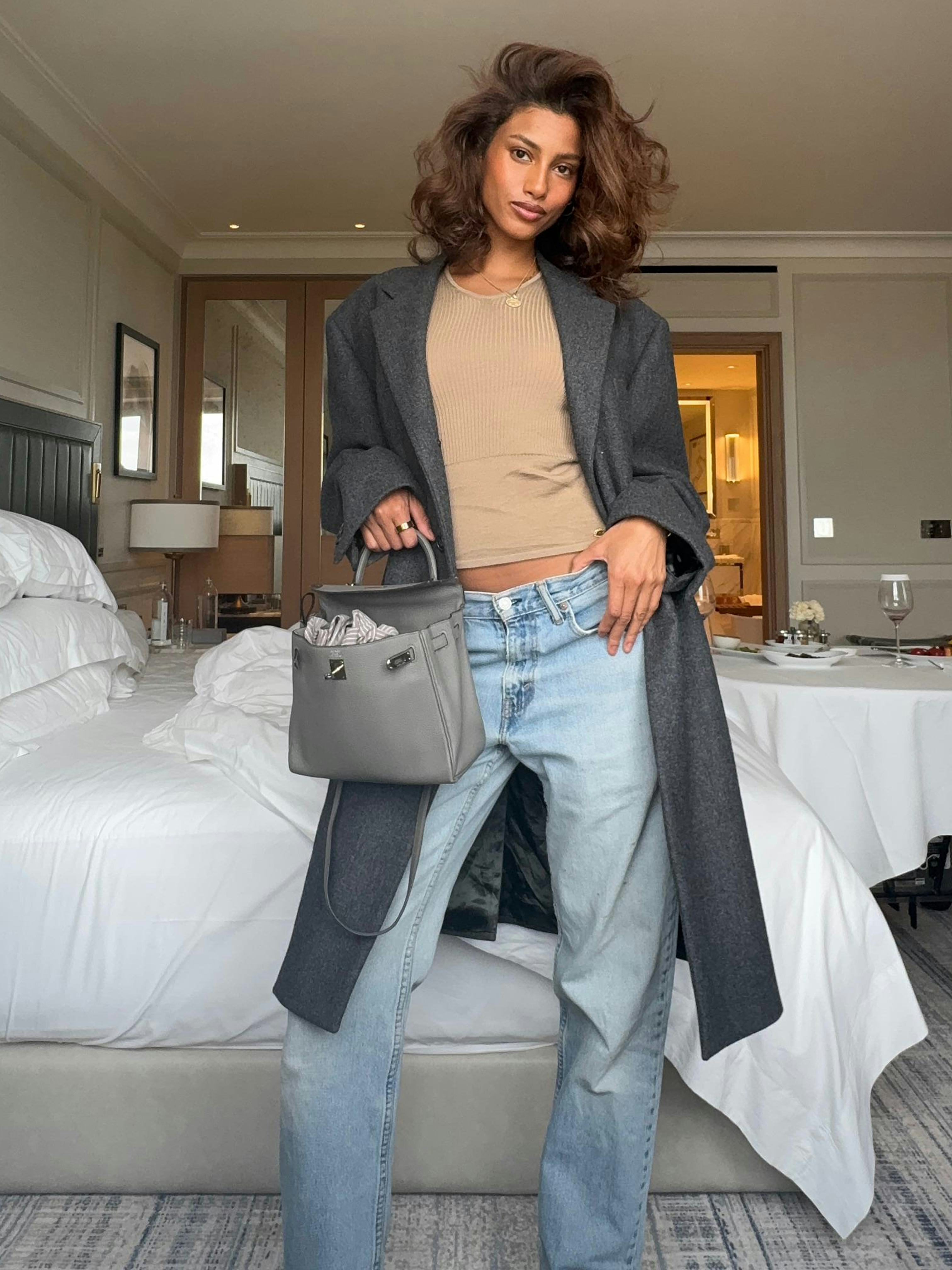 The Outfit Formula Model Imaan Hammam Wears On Repeat