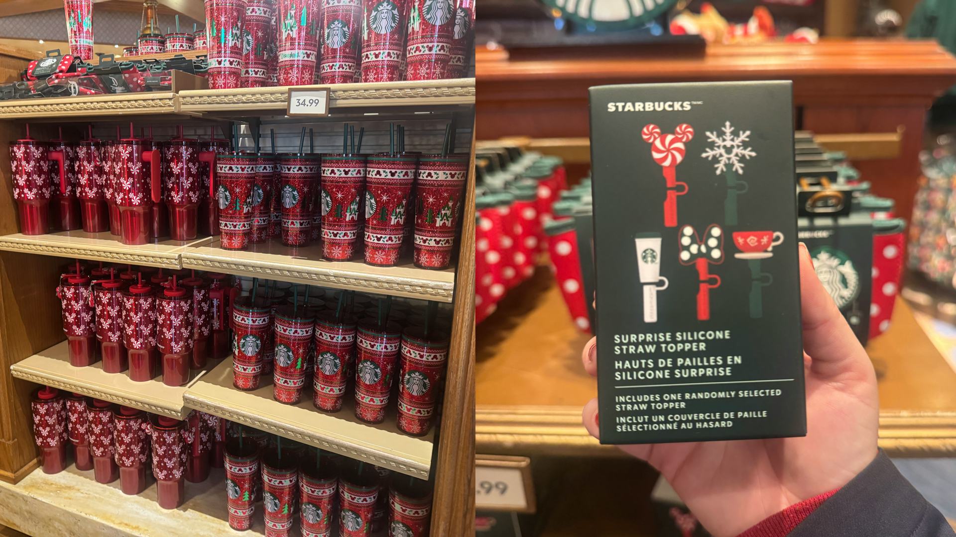 Disney Has Exclusive Starbucks 2025 Holiday Merch (Feat. Blind Boxes!)