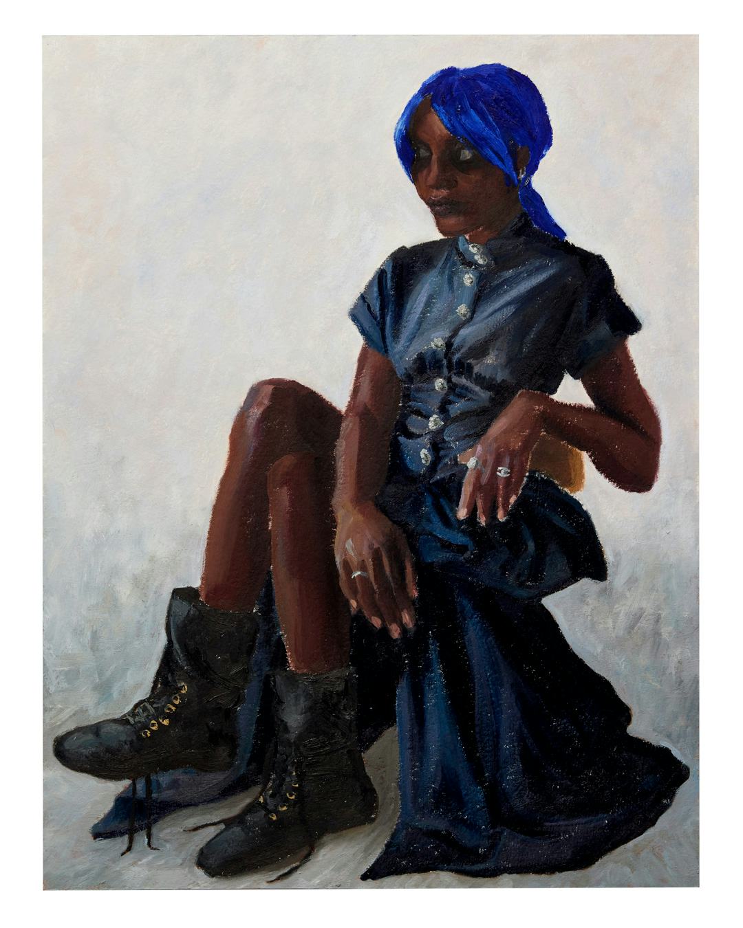 Artist Louise Sartor Paints Her Friends in the Season's Top Fashion