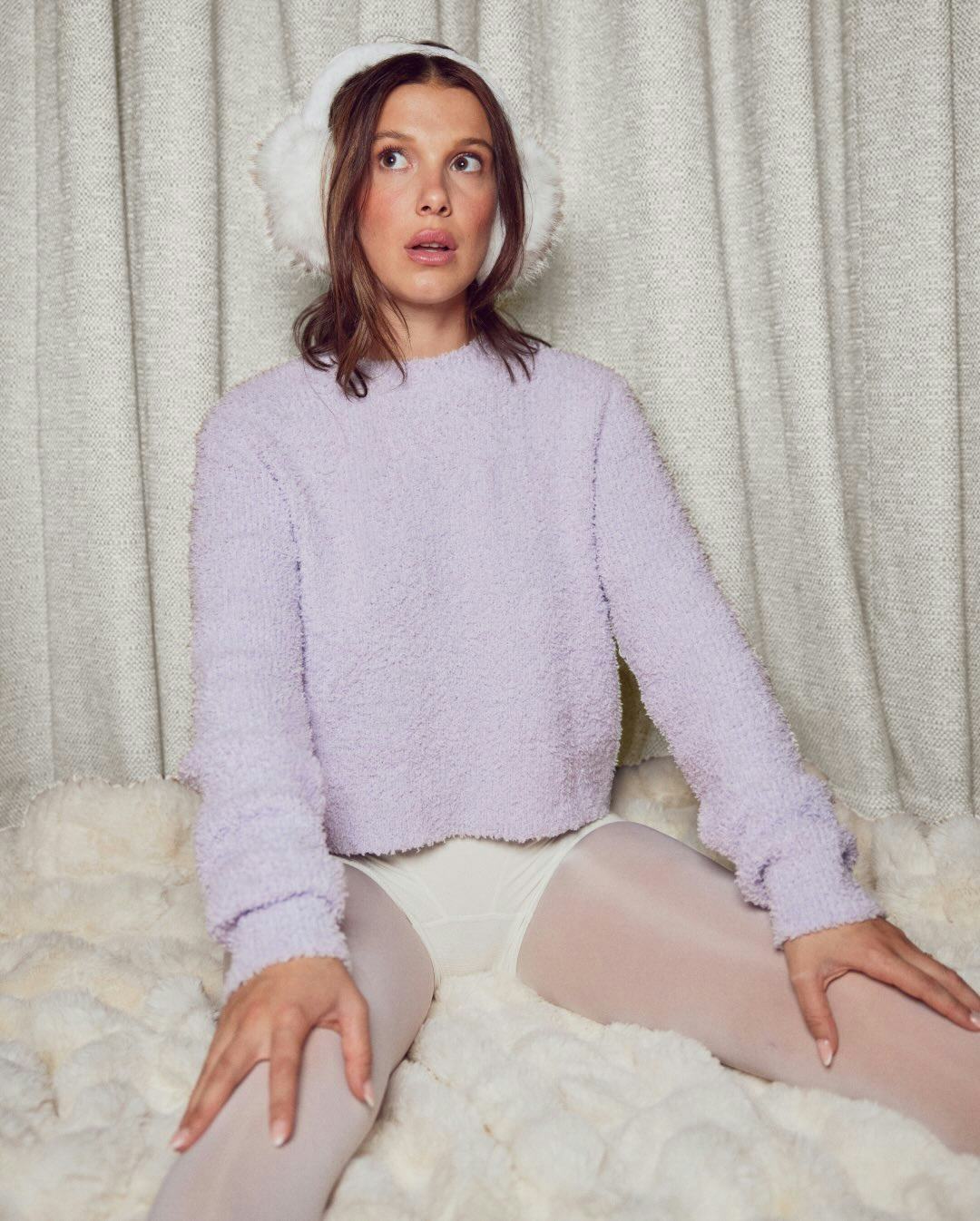 Millie Bobby Brown Wore $13 Undies In Her New "Snow Bunny" Campaign