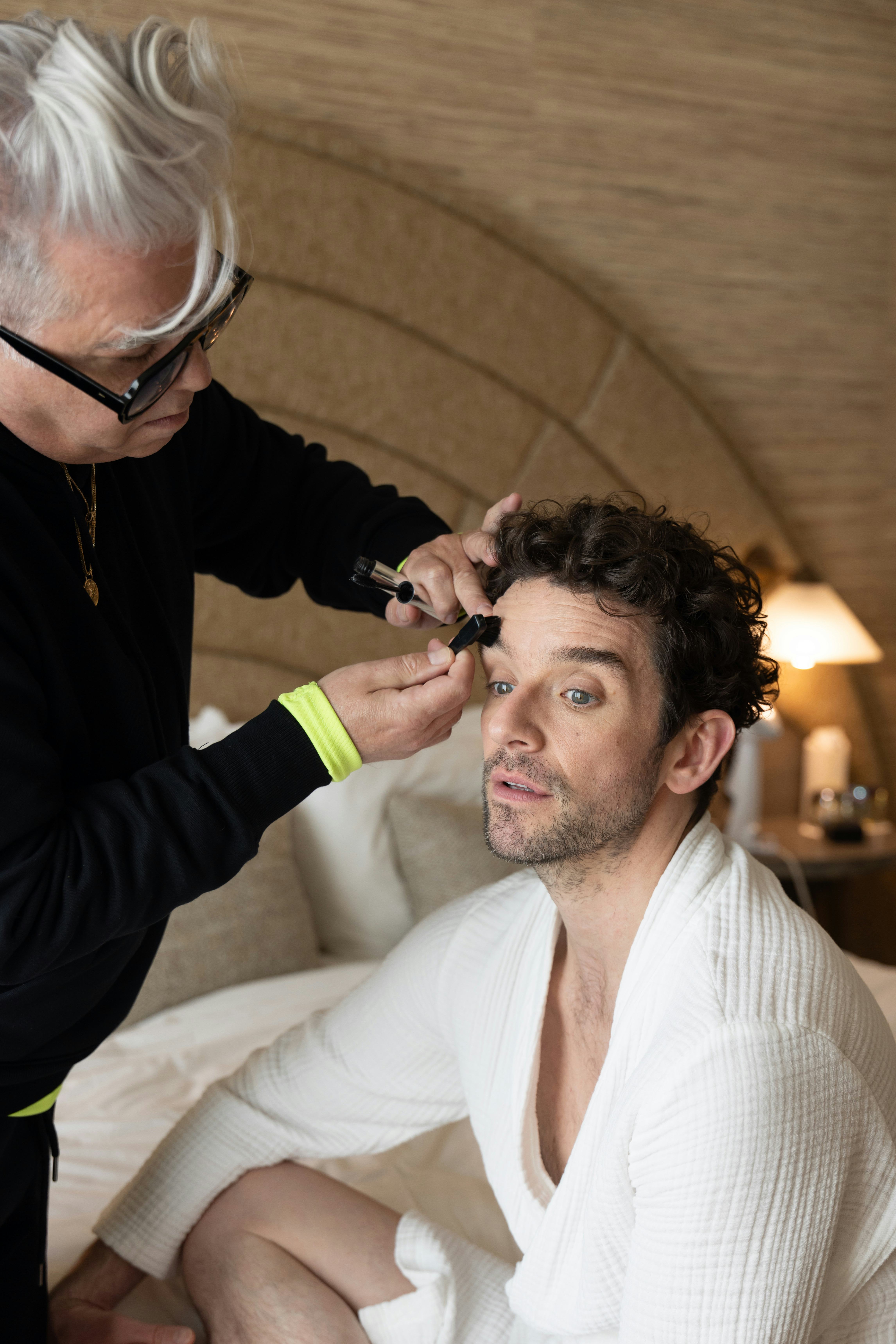 Michael Urie Gets Ready For The 2025 Critics Choice Awards
