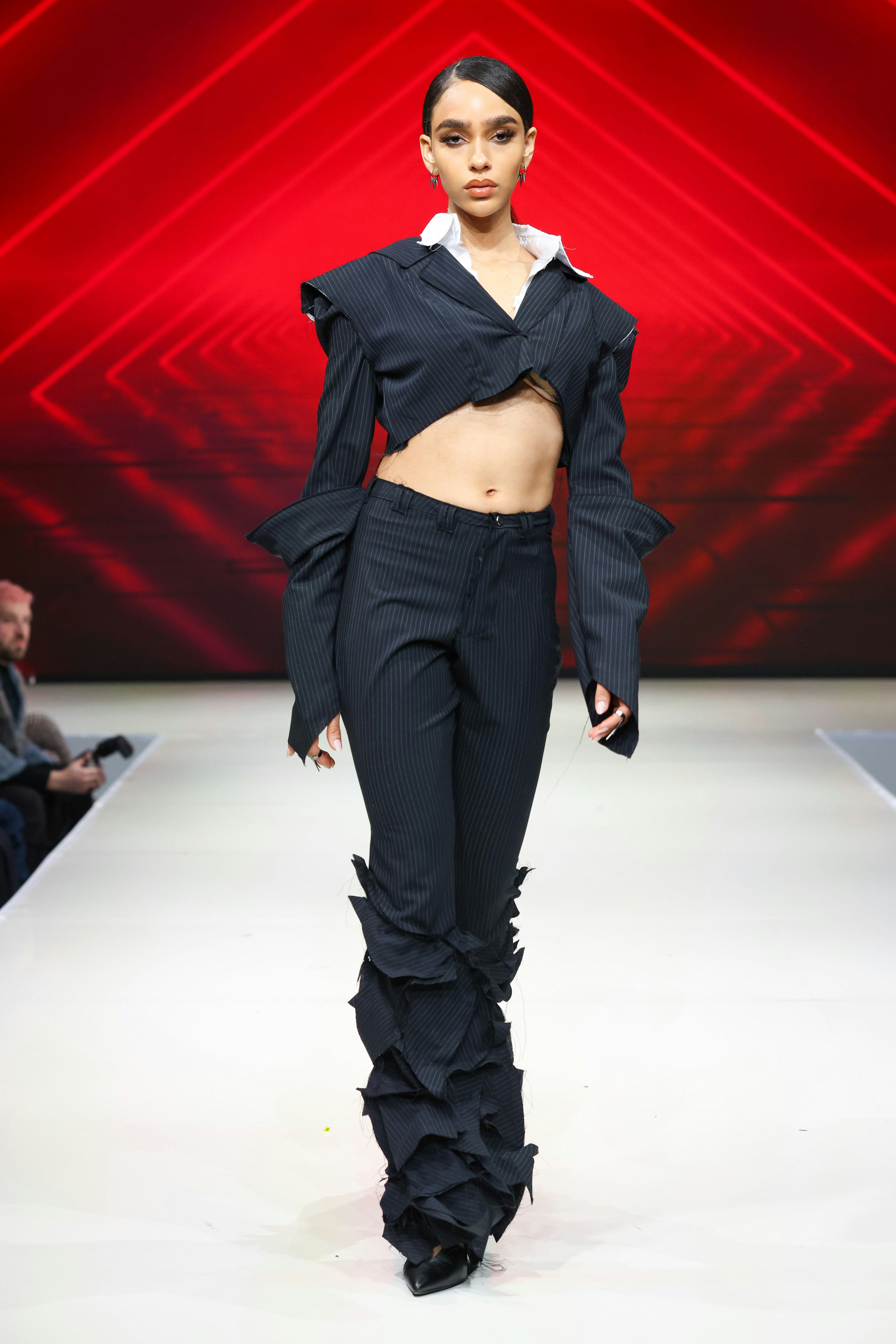 McDonald's House Of Arches NYFW Show Included Sheer & Mob Wife Trends