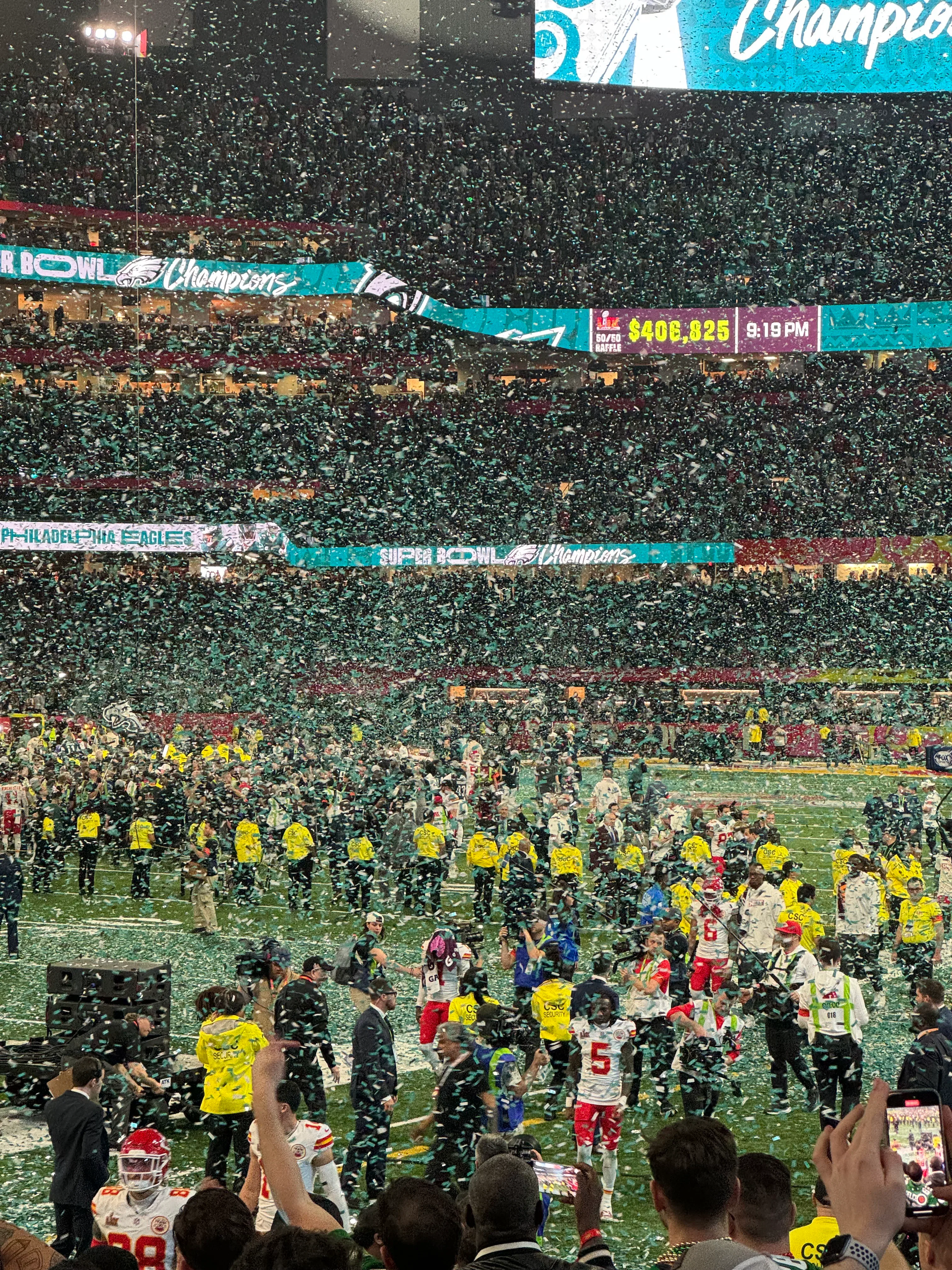 Behind The Scenes At Super Bowl 2025 In New Orleans