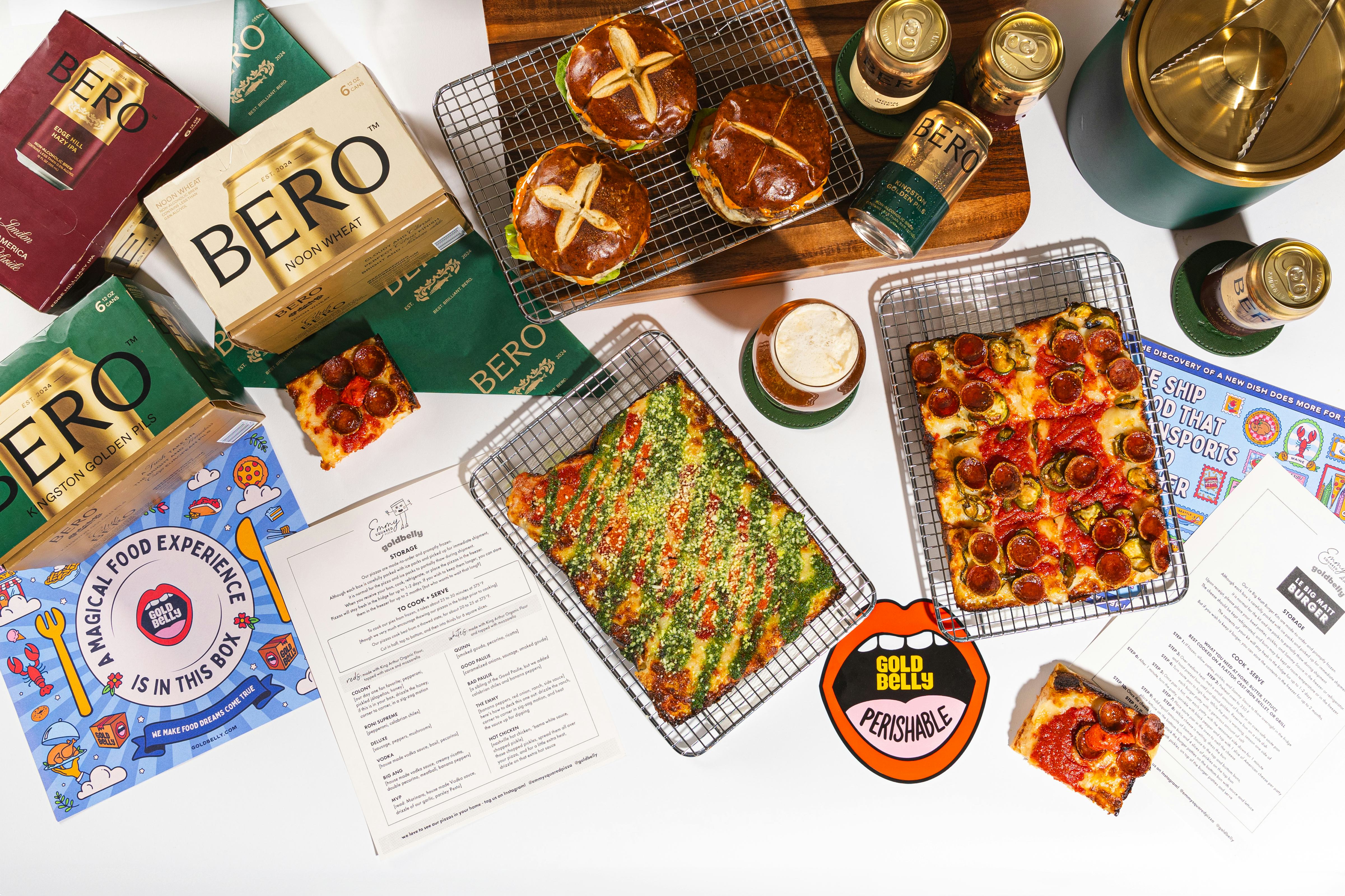 I Tried Tom Holland's $100 Bero Beer, Pizza, & Burger Kits At Home
